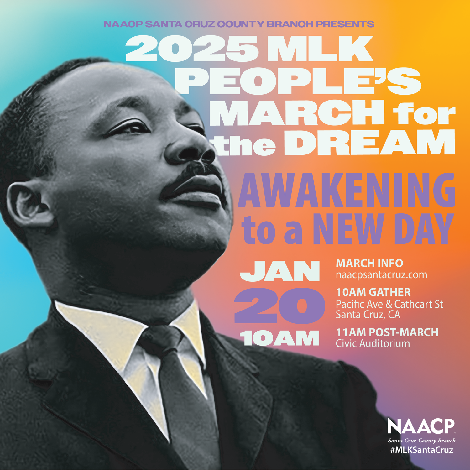 2025 MLK People's March for the Dream — NAACP SANTA CRUZ