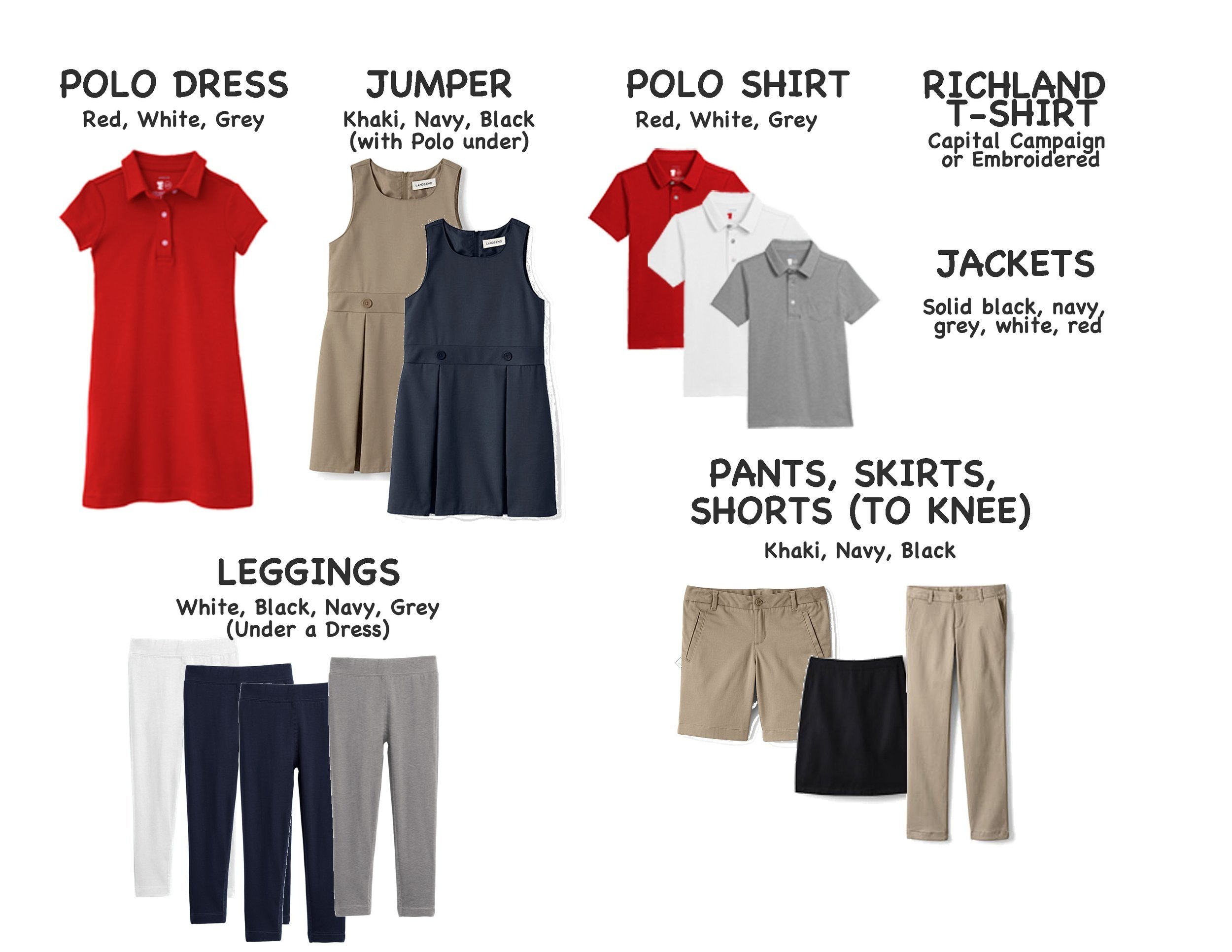 School Uniform Guide — Richland PTO