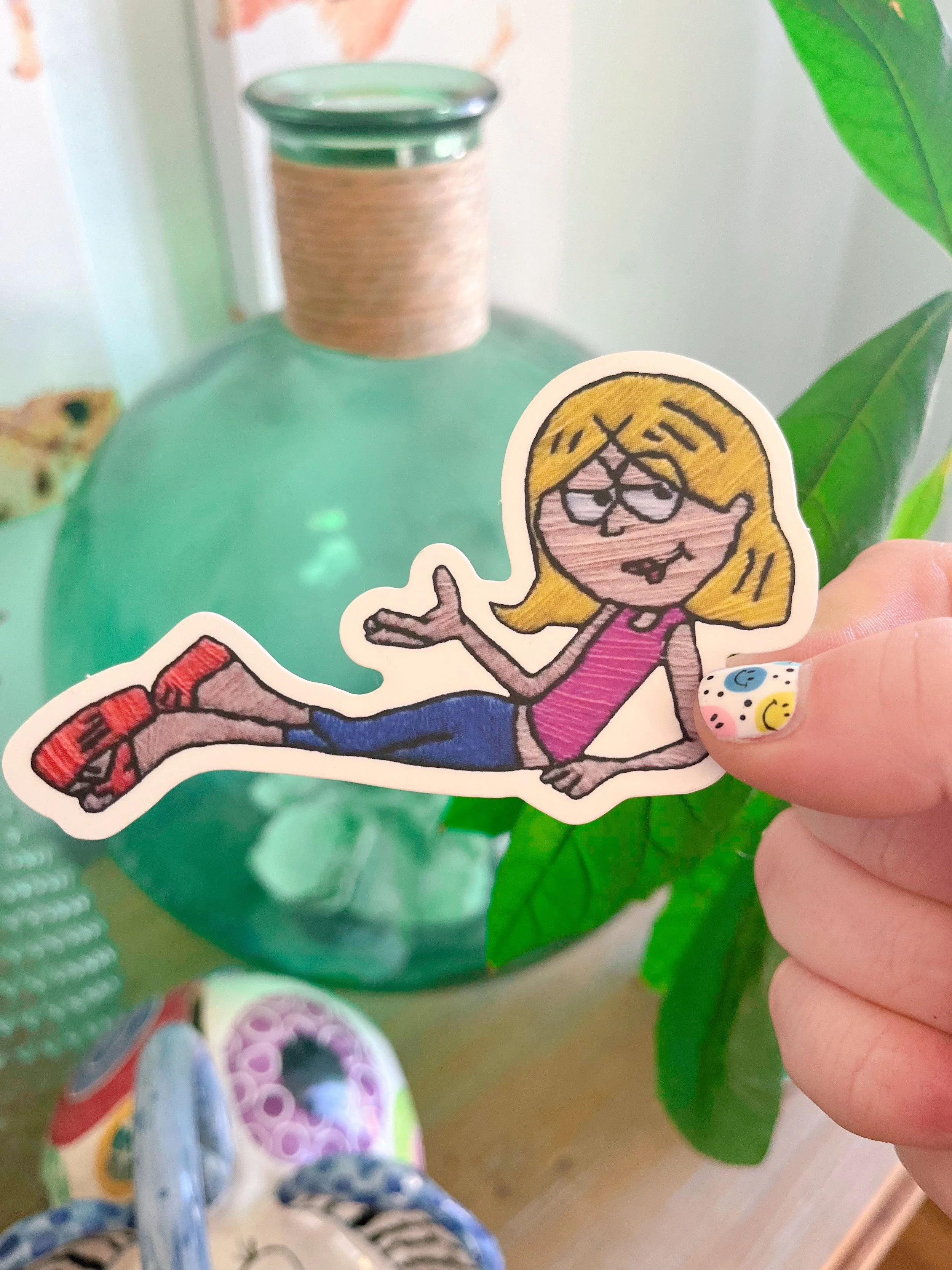 Keychains, earrings, stickers, and other fun shit — Catie Unthreaded