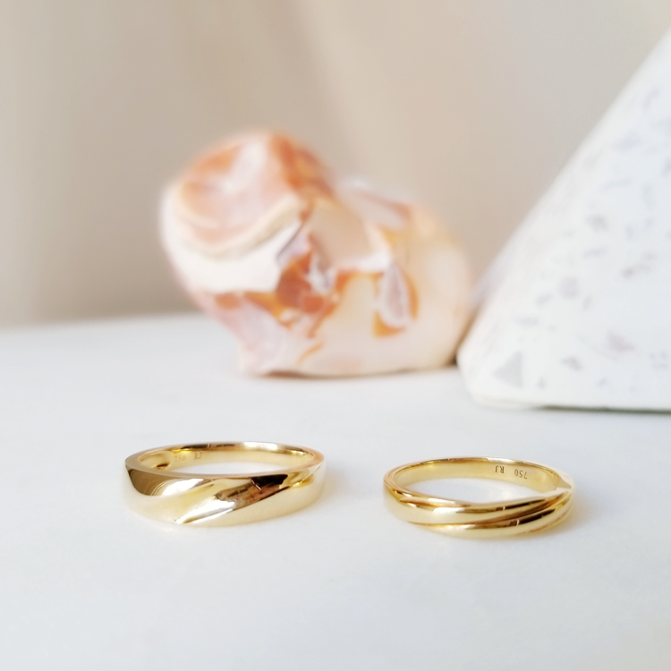 Couple's Rings, Wedding Rings and Personalised Matching Rings | Lovélle ...