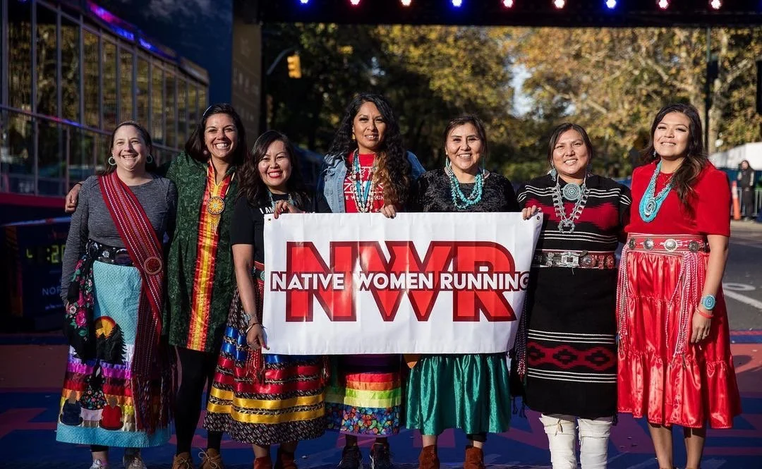 Native Women Running