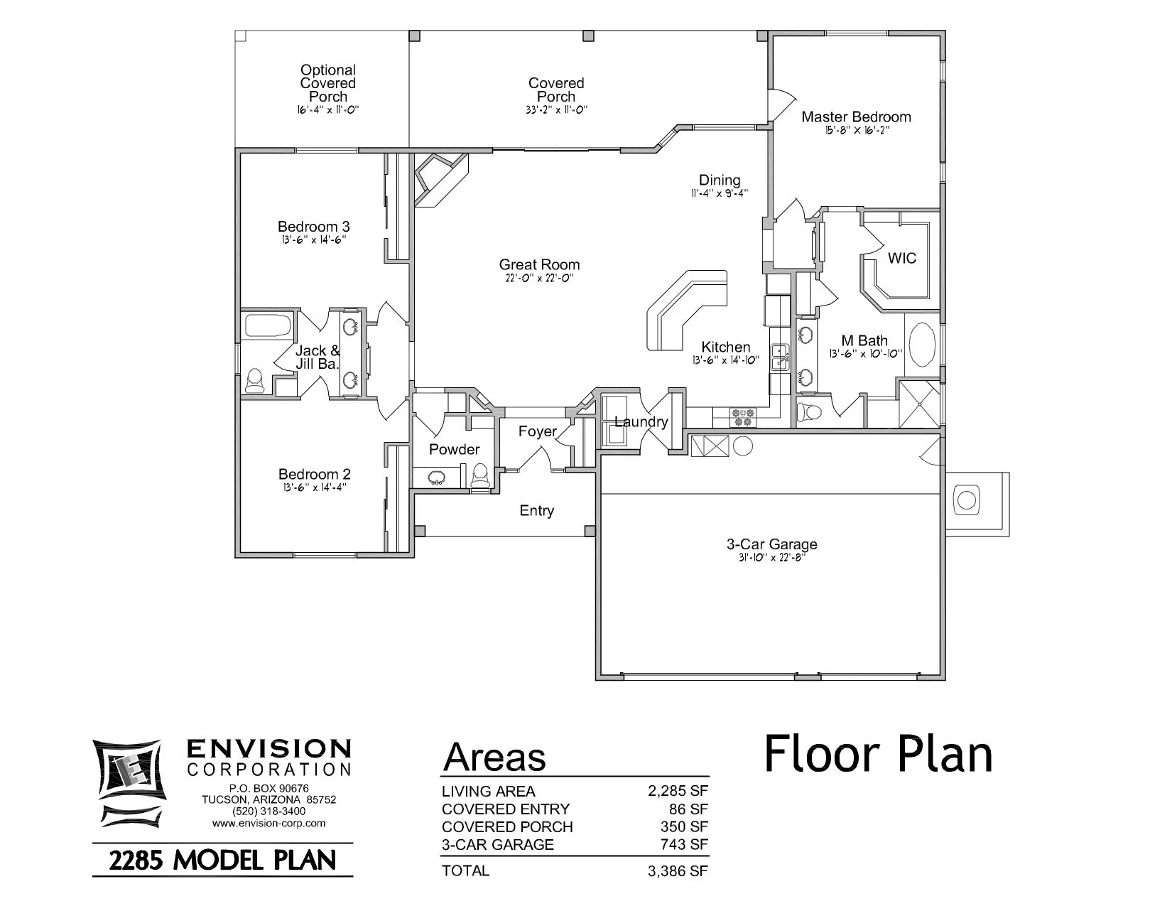 2285 Model Plan — Envision Corporation