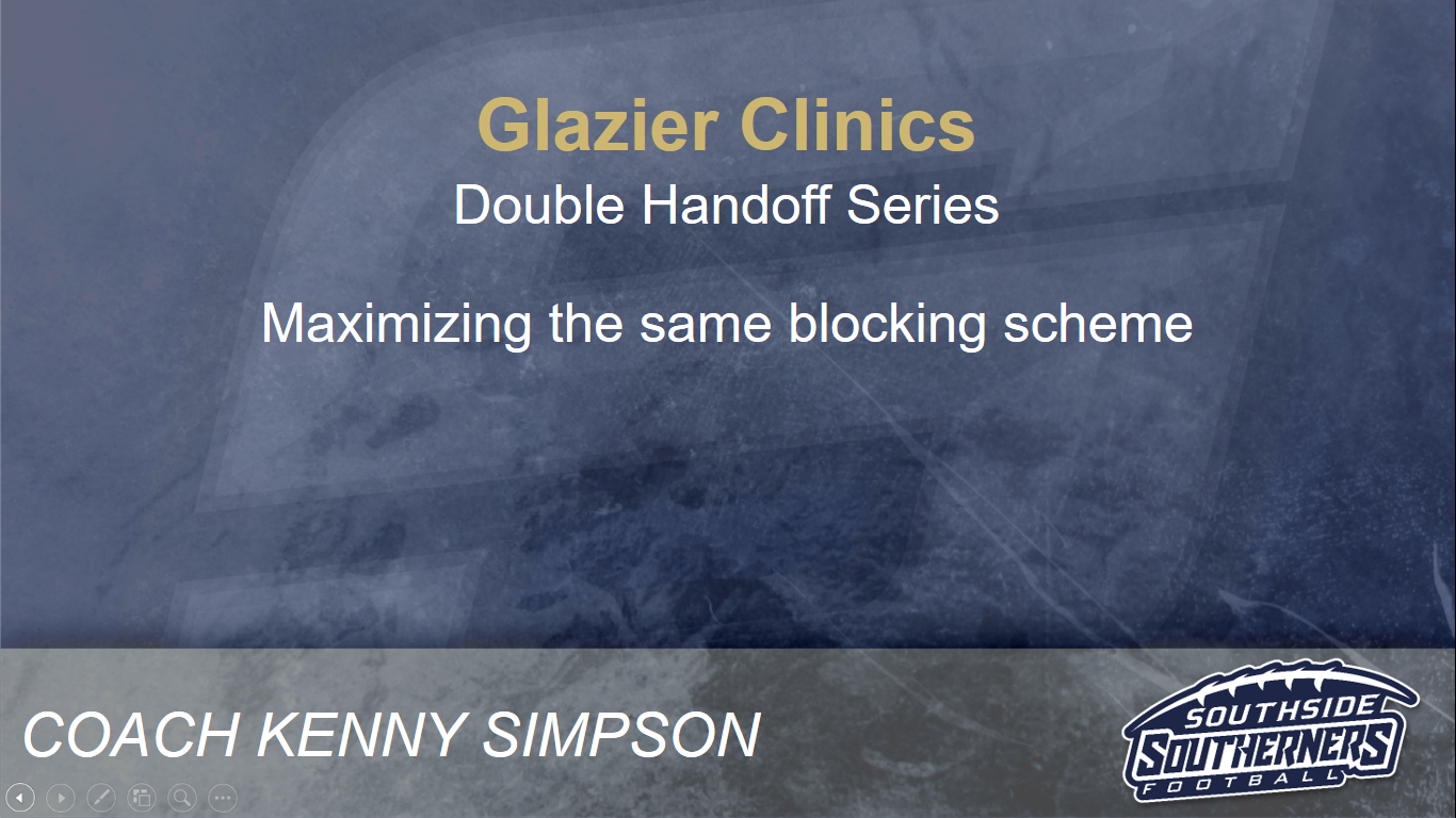 Double Hand-off (Counter) series PPT — FBCoachsimpson