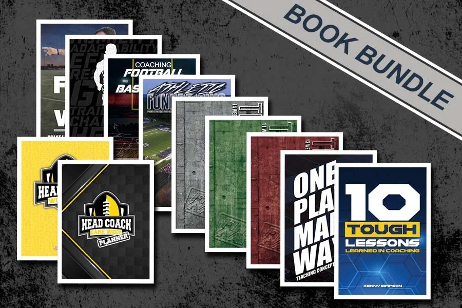 Head Coaching Book Bundle — FBCoachsimpson