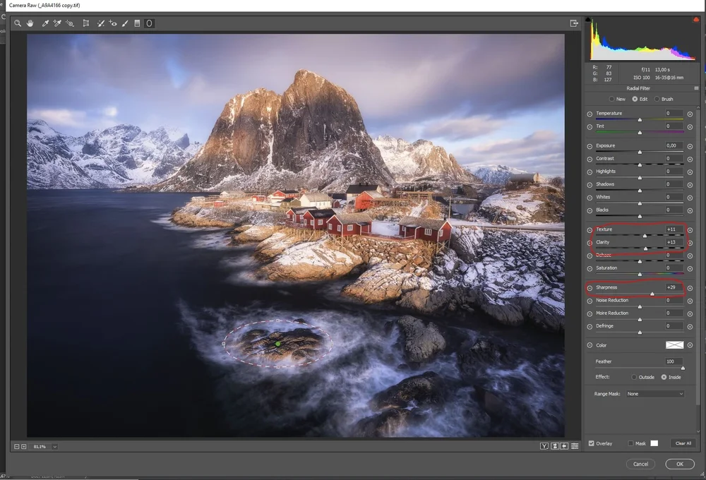 How to use the Radial Filter in Lightroom and Camera Raw — Daniel ...