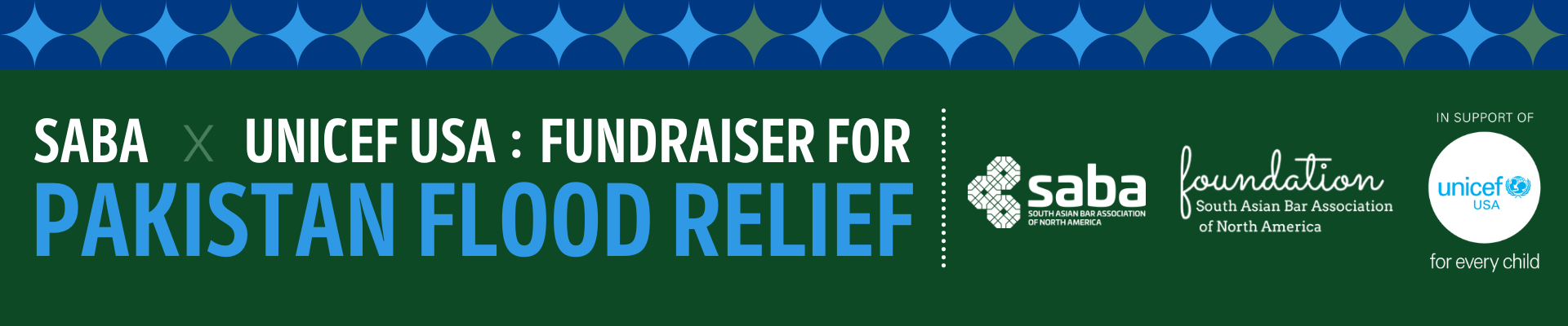 SABA X UNICEF USA: Pakistan Flood Relief Fundraiser — SABA Foundation