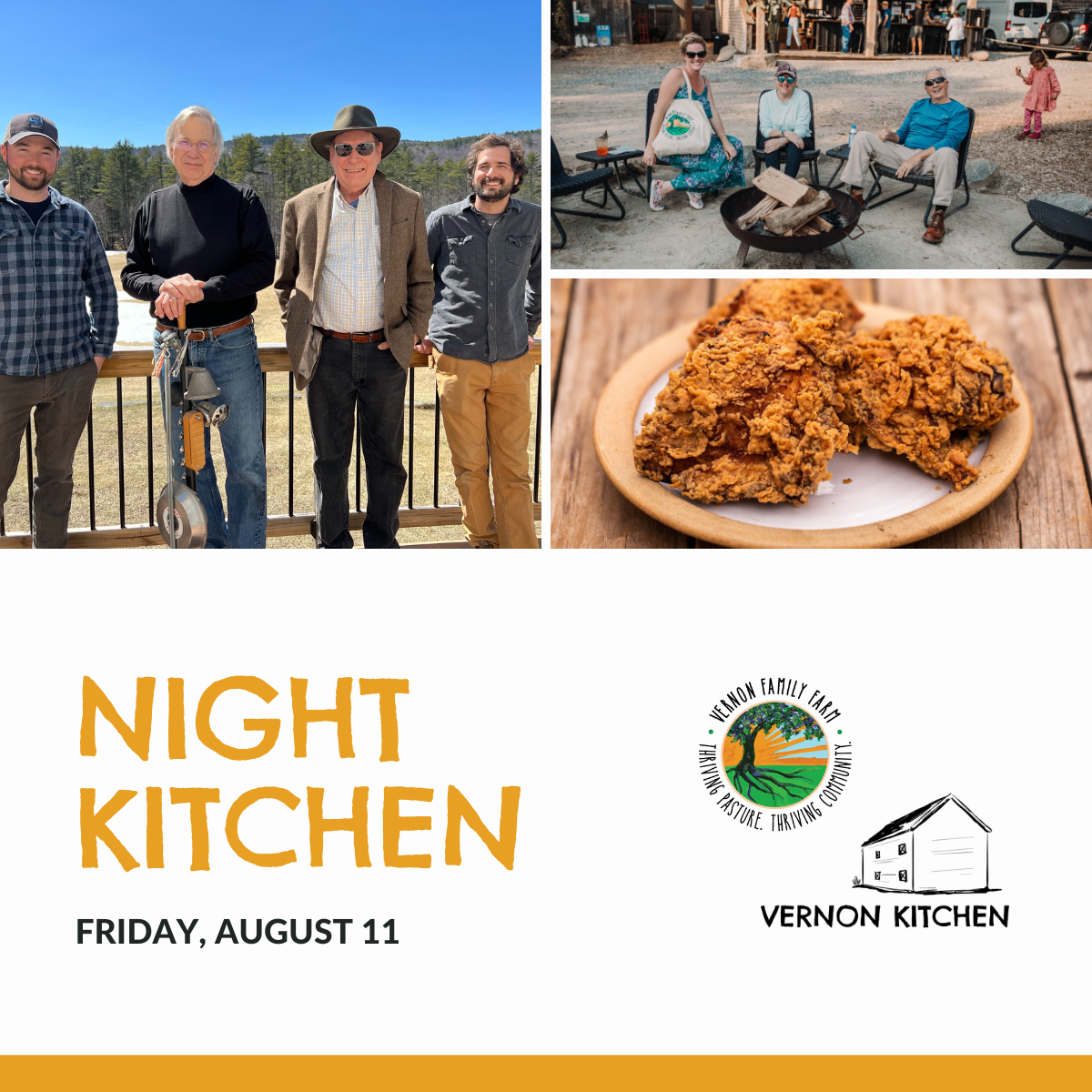 Live Music w/Night Kitchen | Vernon Family Farm