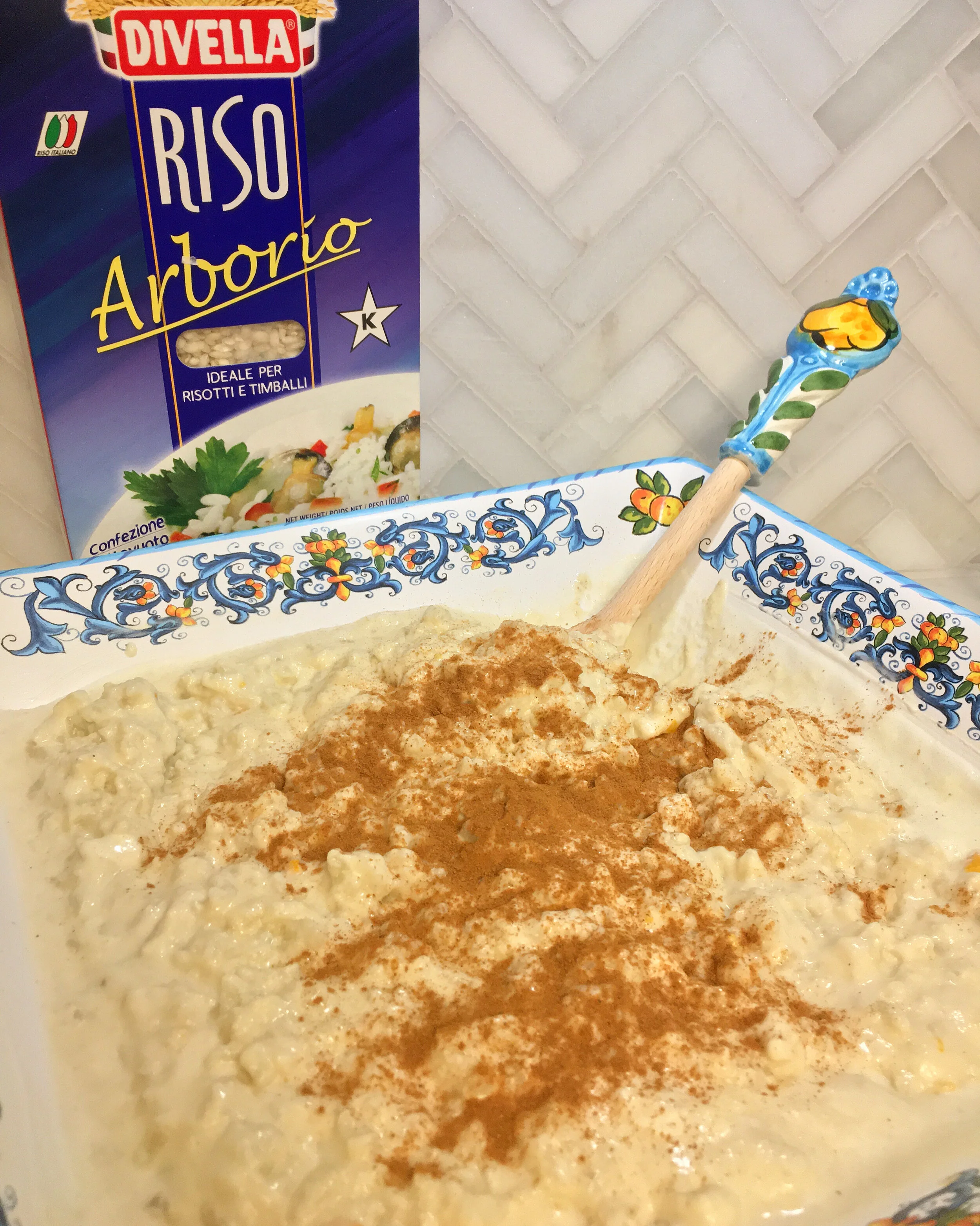 Italian Style Rice Pudding — Organic Italian