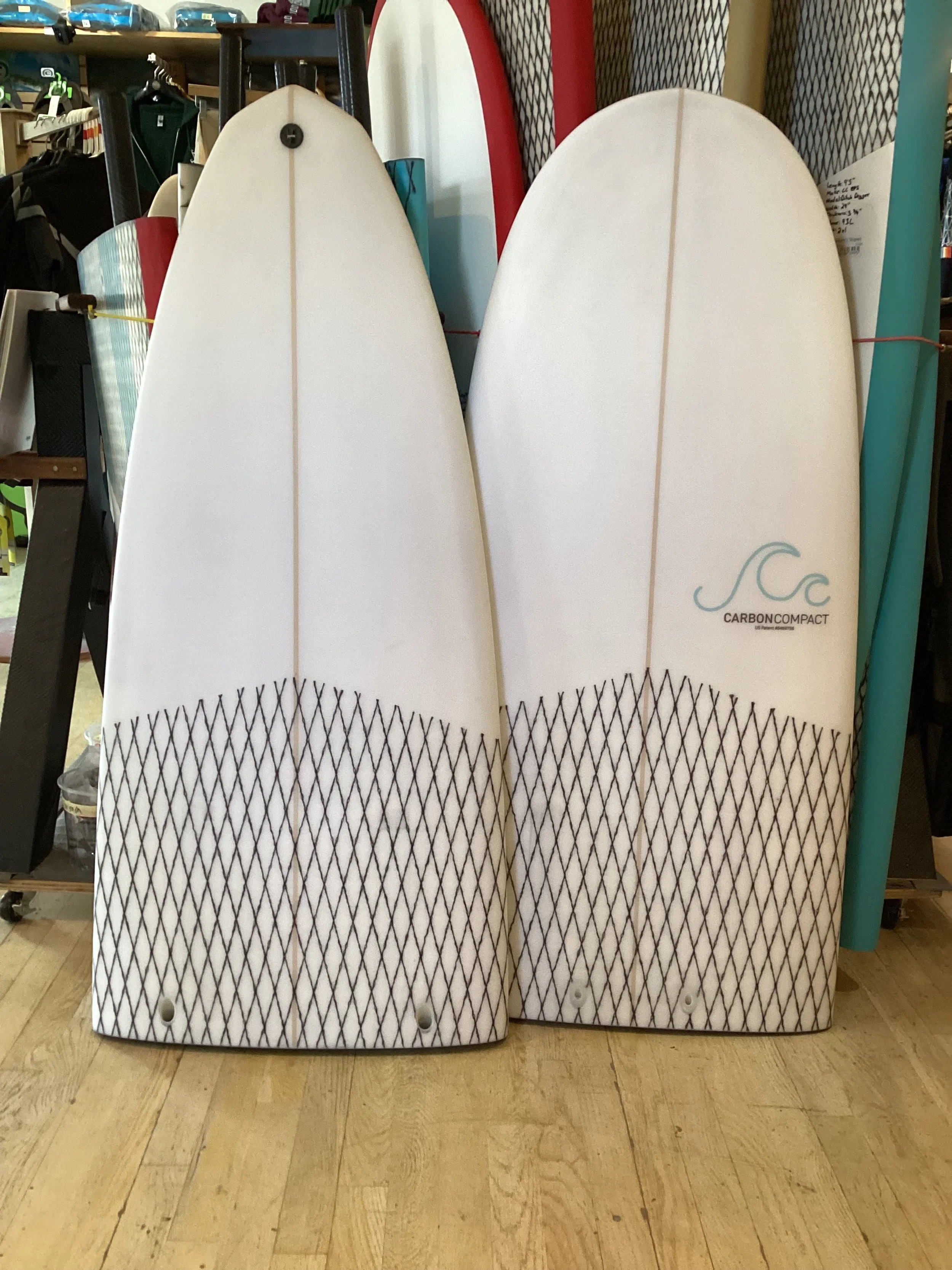 Shop Carbon Compact Boards — Natures Shapes Surfboards
