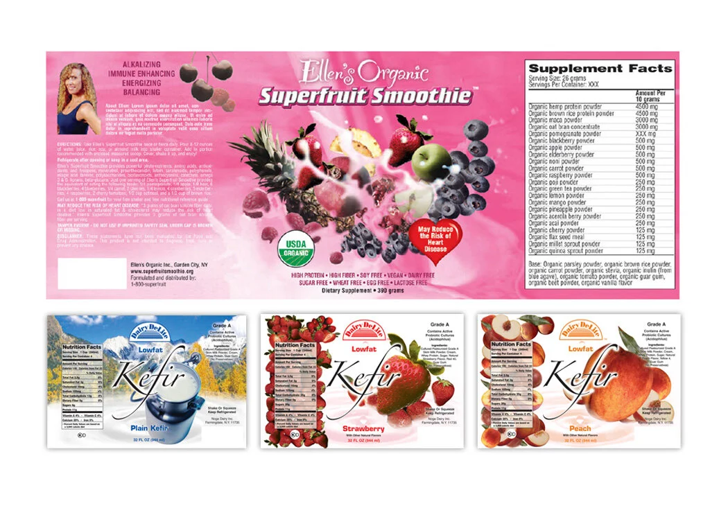 Labels & Packaging — ANDREA SICCO DESIGN & ILLUSTRATION