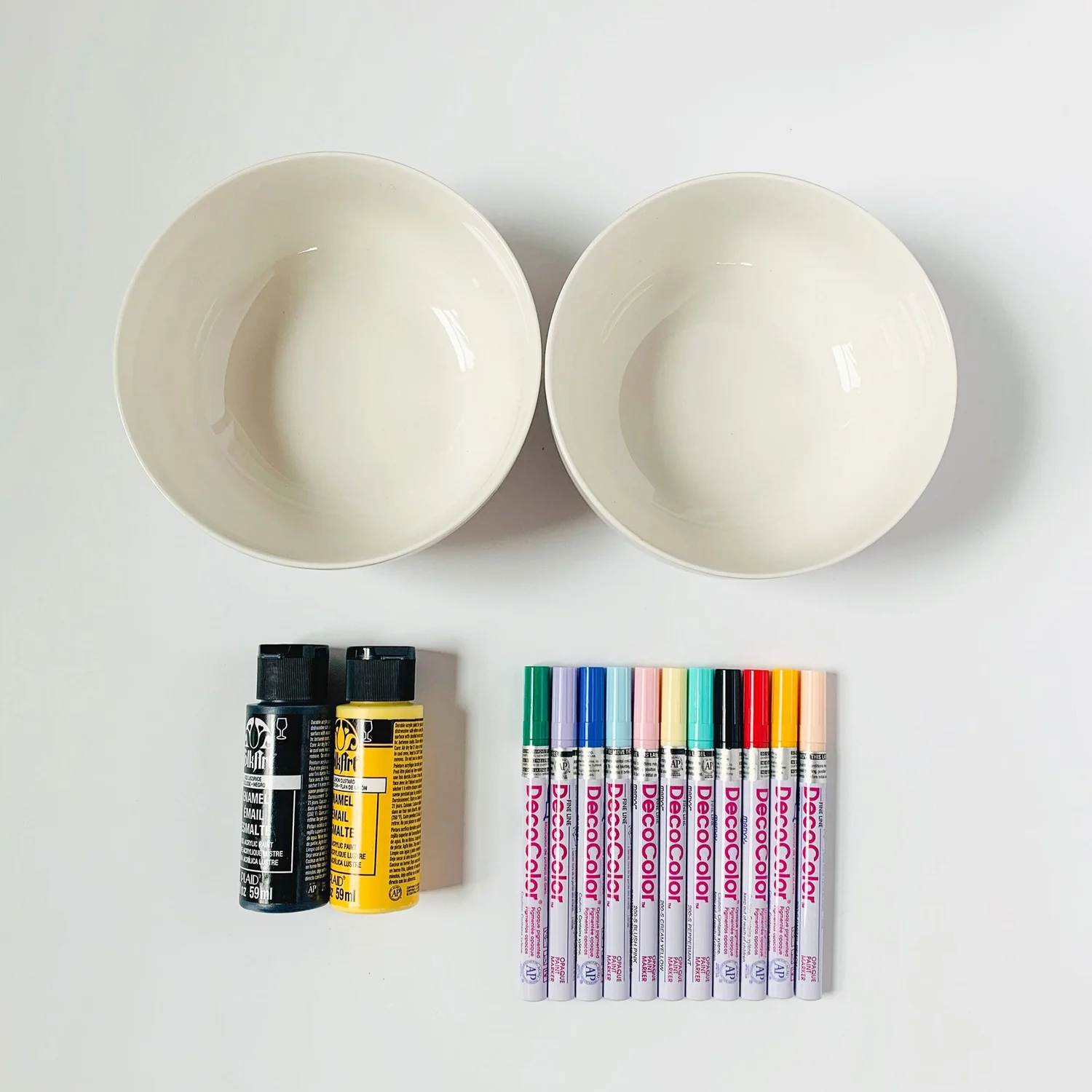 How to Make Painted Pet Bowls — The Green Mad House
