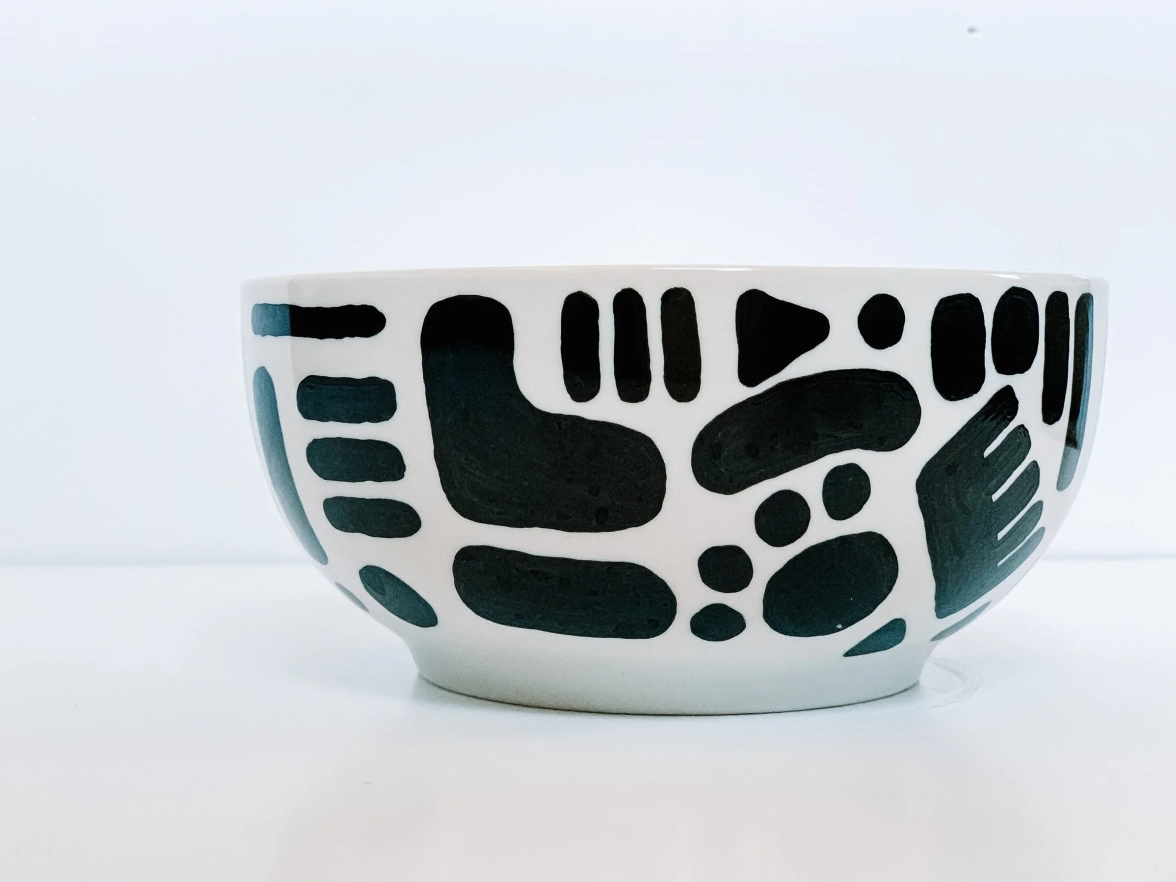 How to Make Painted Pet Bowls — The Green Mad House