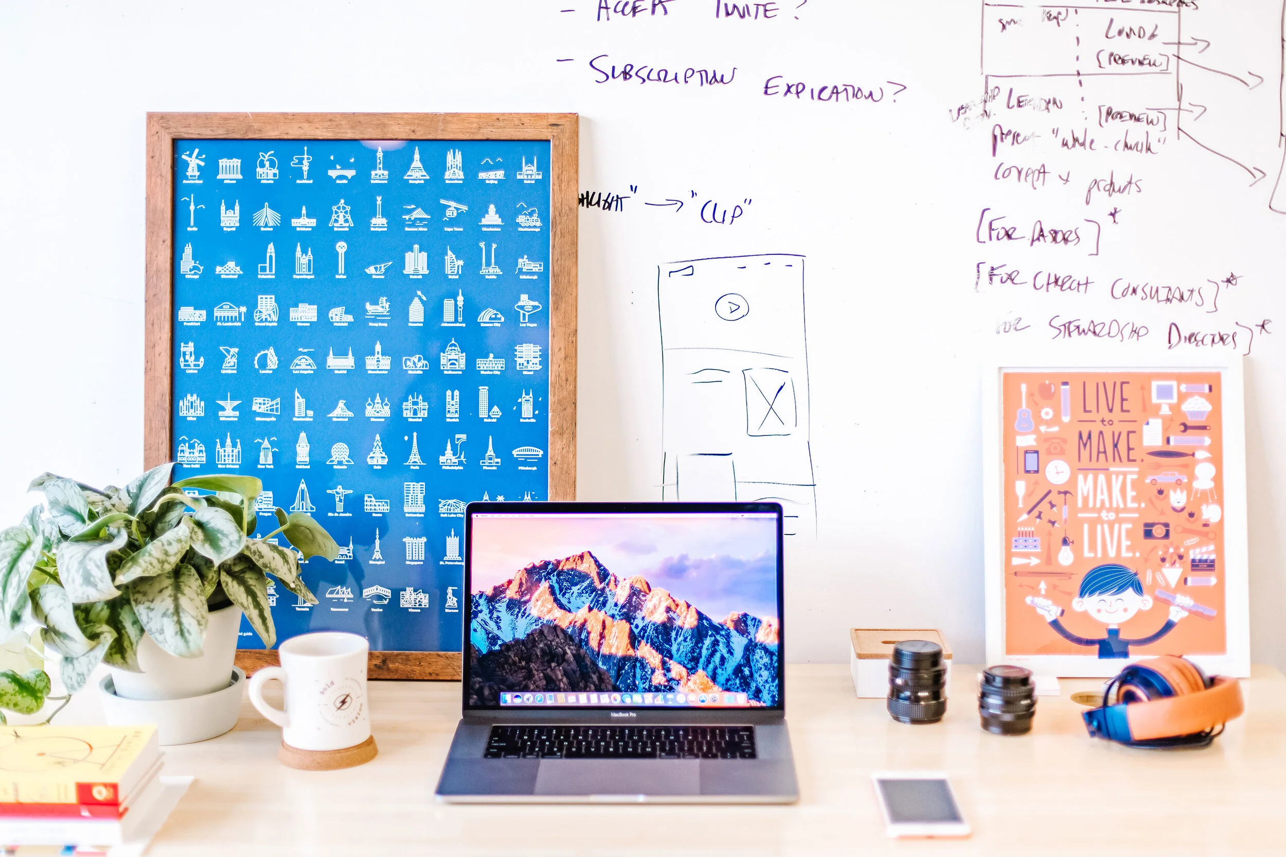 8 Ways to Decorate Your Desk and Increase Productivity — The Green Mad ...