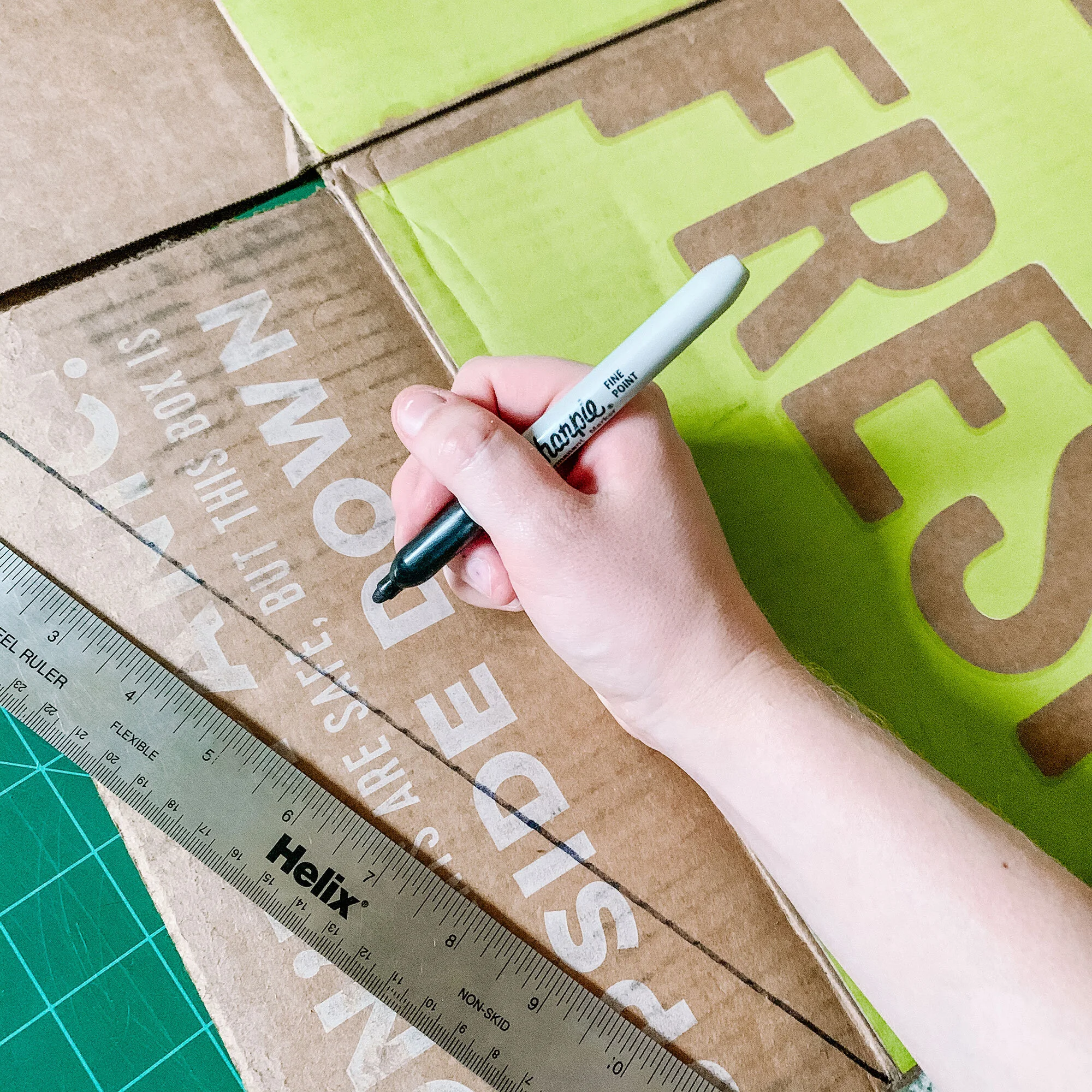 How to Make a Cardboard Cat House — The Green Mad House