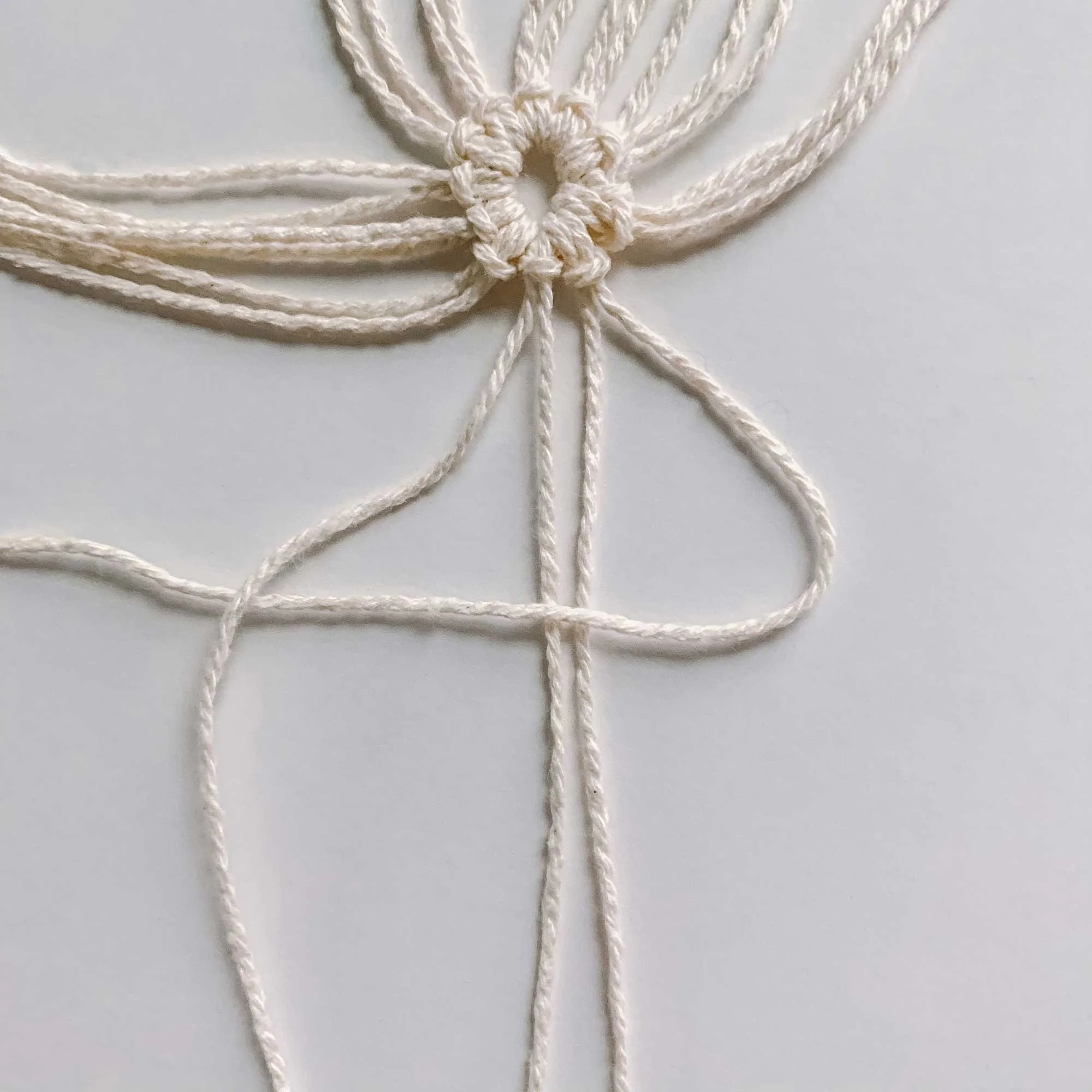 How to Make Macrame Snowflake Ornaments — The Green Mad House