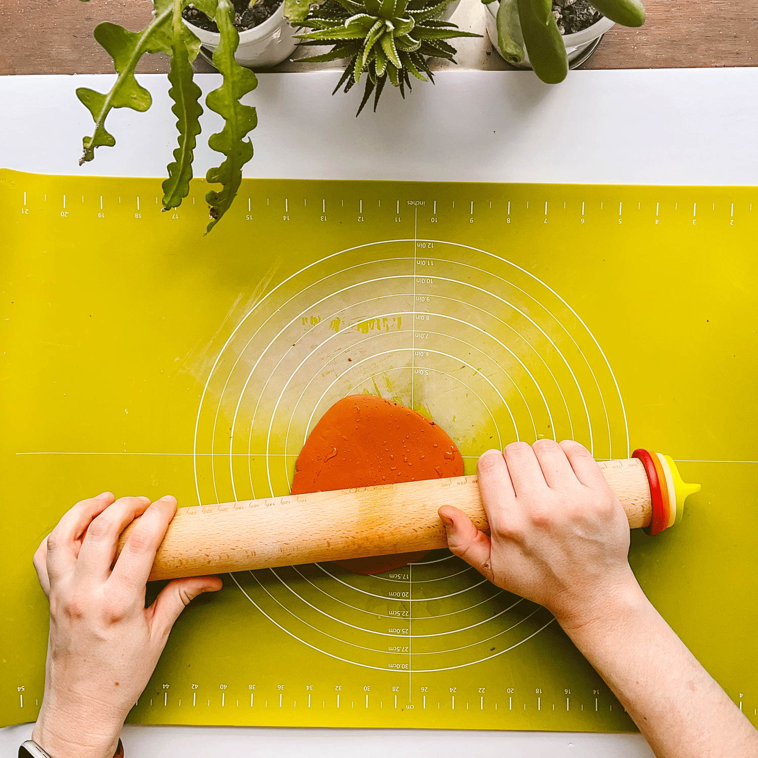 How to Make a Rainbow Clay Hanging — The Green Mad House