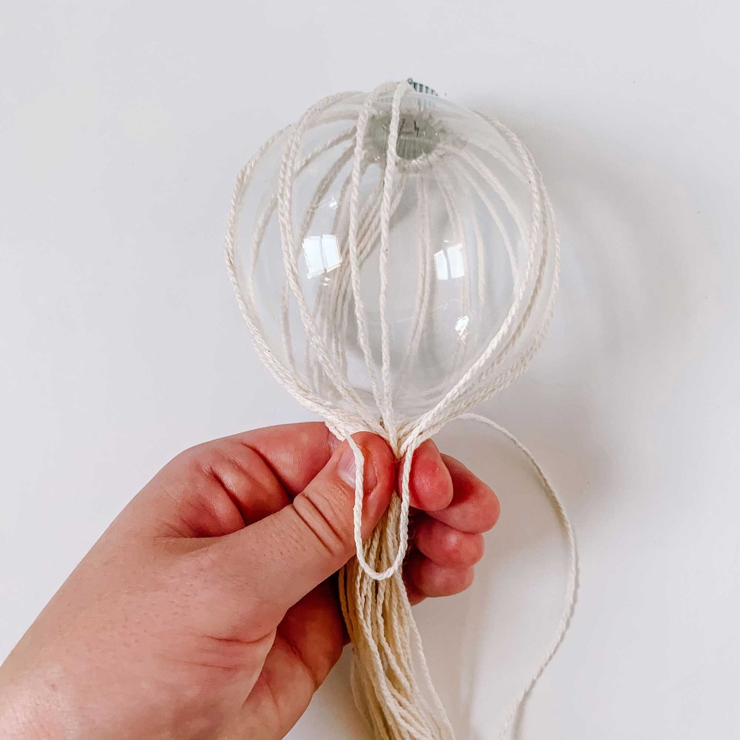 3 DIY Macrame Christmas Ball Ornaments — The Green Mad House