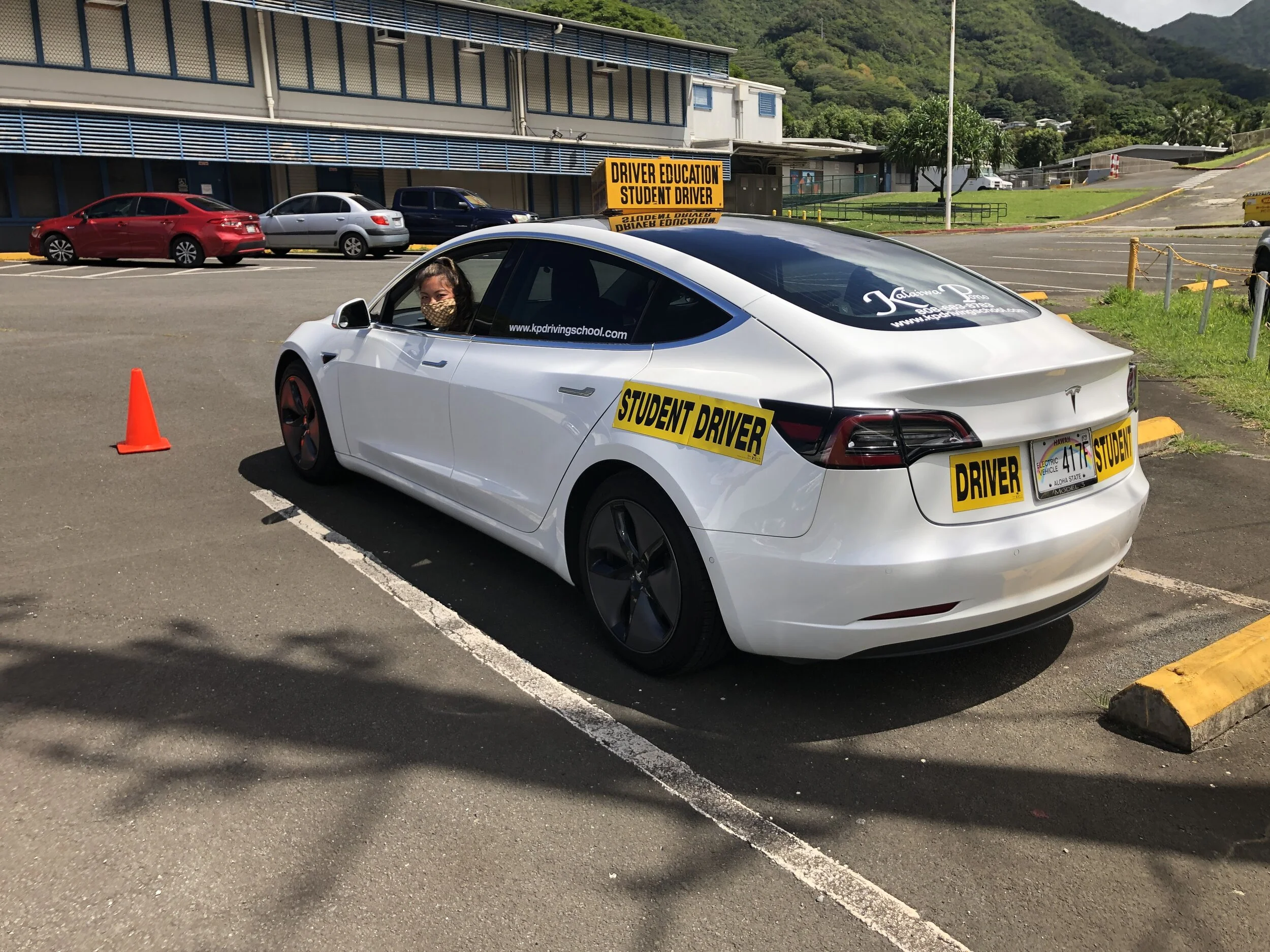 KP Driving School: Safe Driving Lessons in a Tesla Model Y