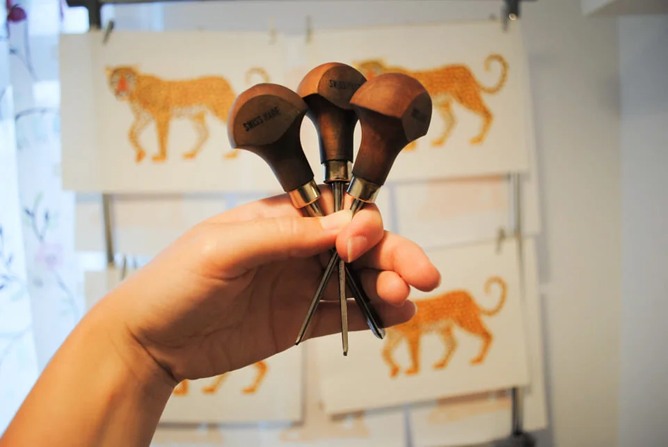 My Top 5 Linocut Printmaking Tools, Materials and Tips — Corrina Ann Art