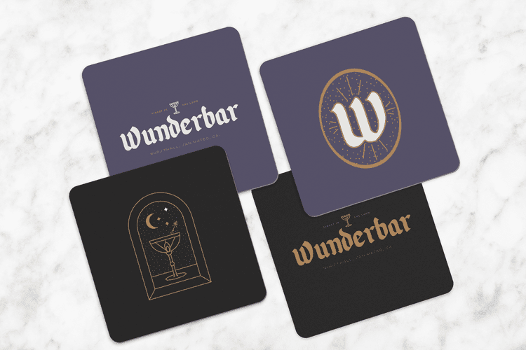 Wunderbar - San Mateo Cocktail Bar - Branding & Design — SSStudio