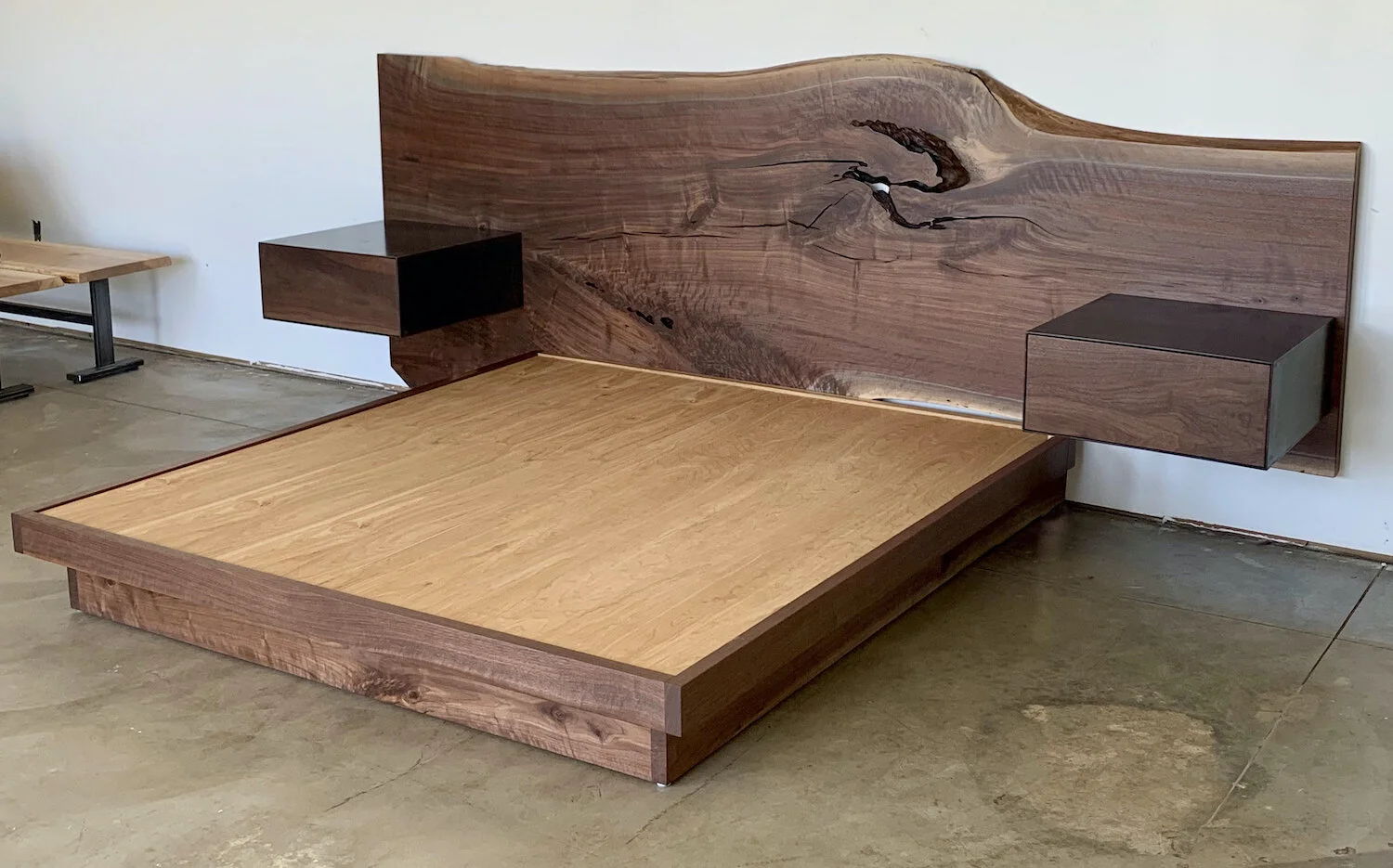 Slab Bed | David Stine Furniture — DAVID STINE FURNITURE