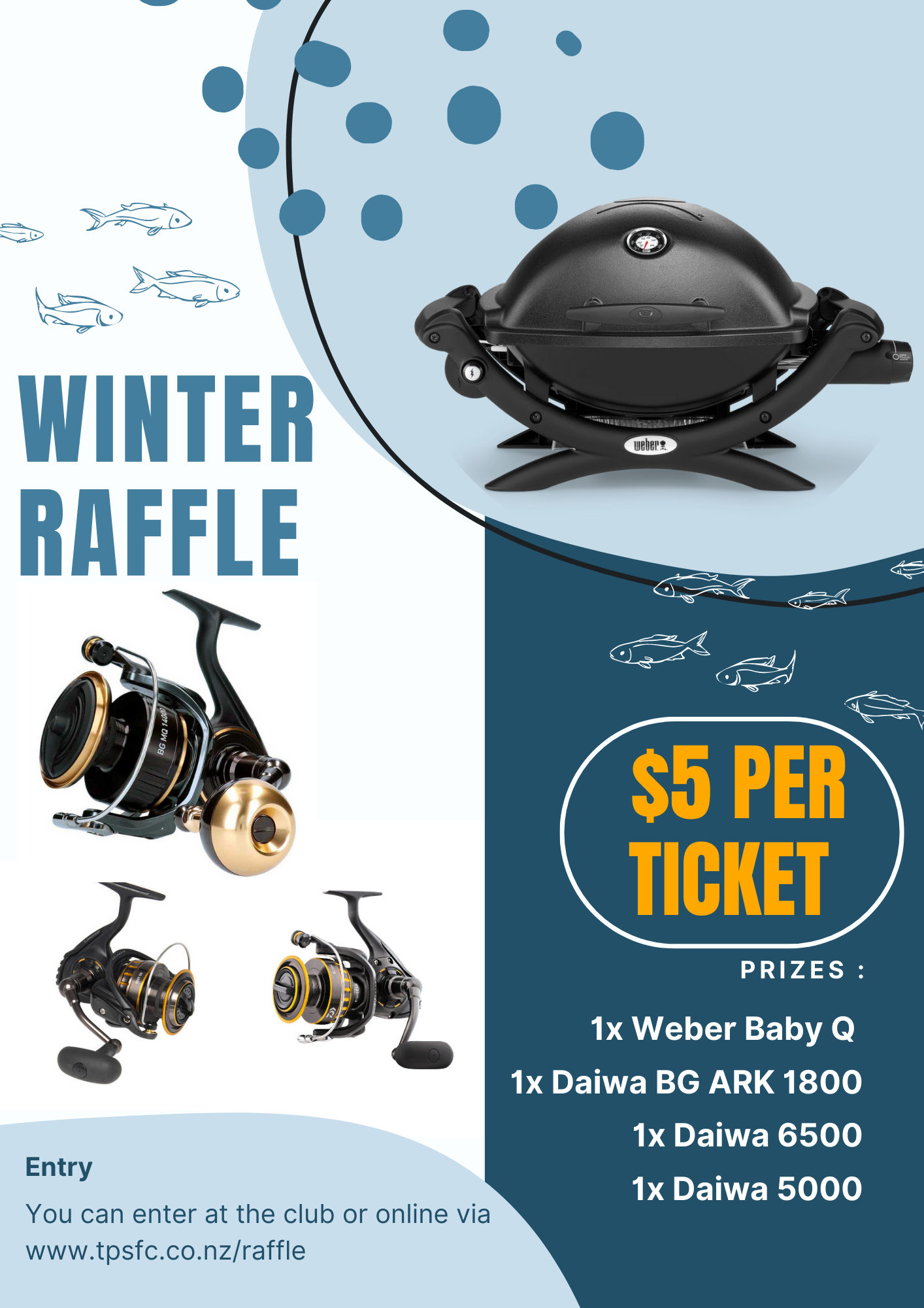 Gull Classic Raffle — Tairua Pauanui Sports Fishing Club