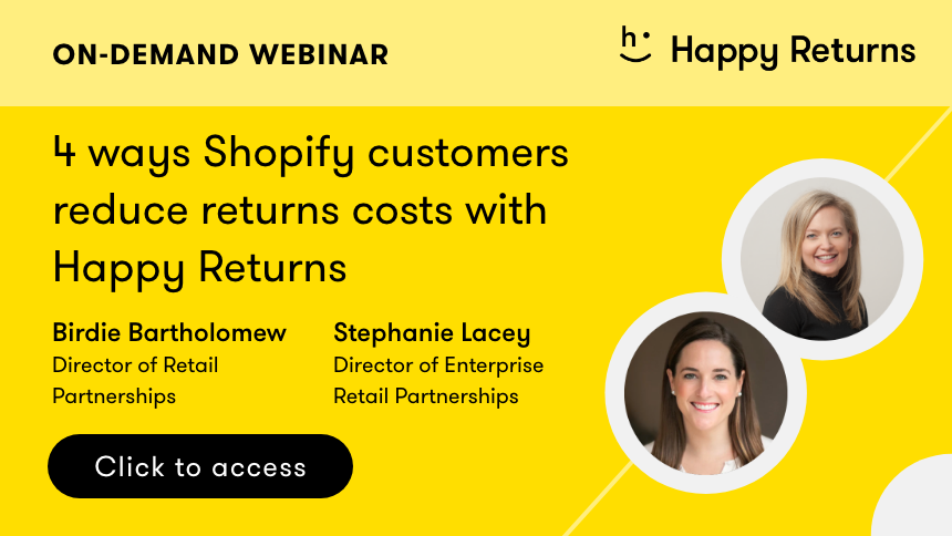 Resources by Happy Returns — Happy Return