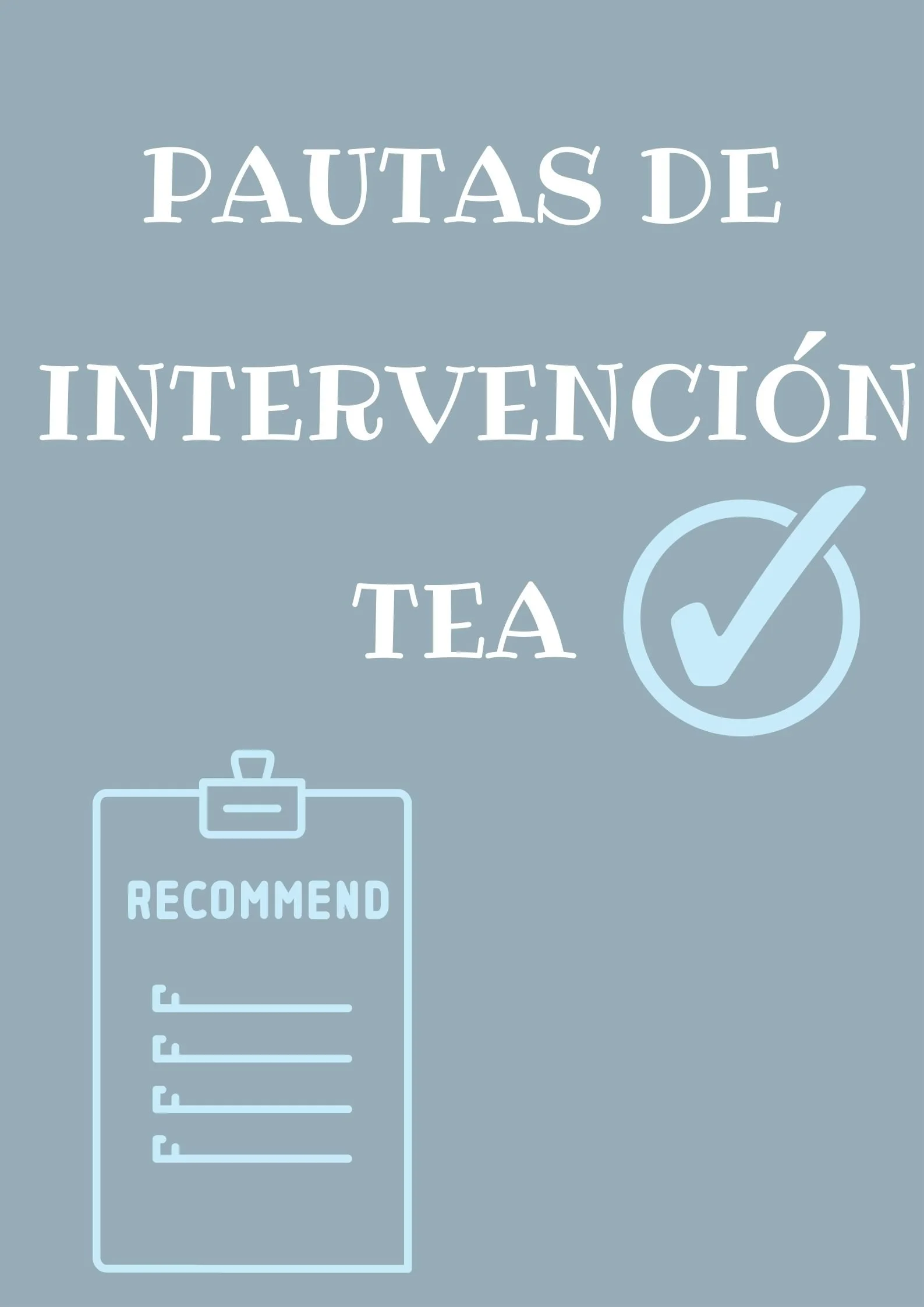 Tu Conducta — Enseñanza en autismo