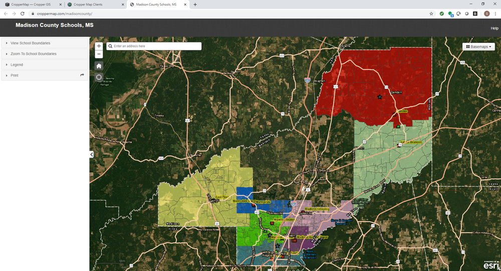 Cropper Map — Cropper GIS