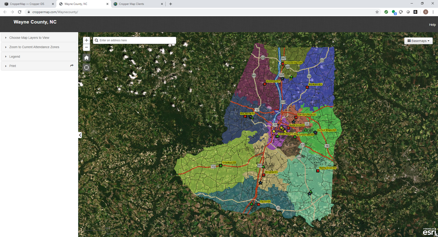 Cropper Map — Cropper GIS