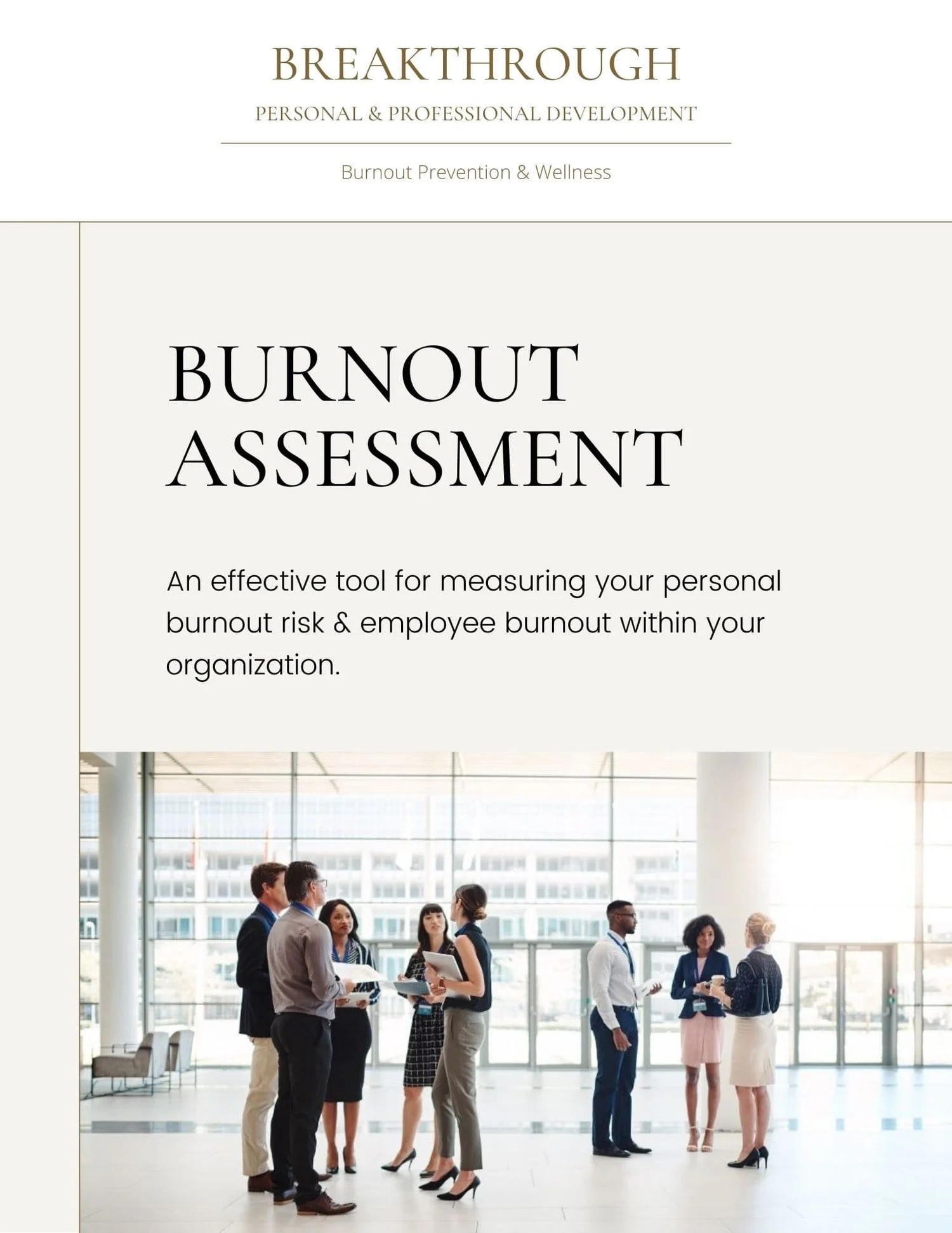 Burnout Assessment | Mental Health | Breakthrough — Breakthrough ...