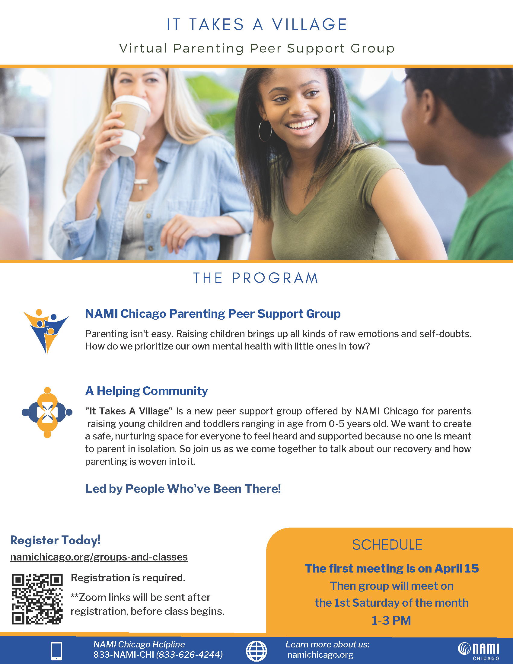 It Takes a Village - Virtual Parenting Peer Support Group — NAMI Chicago