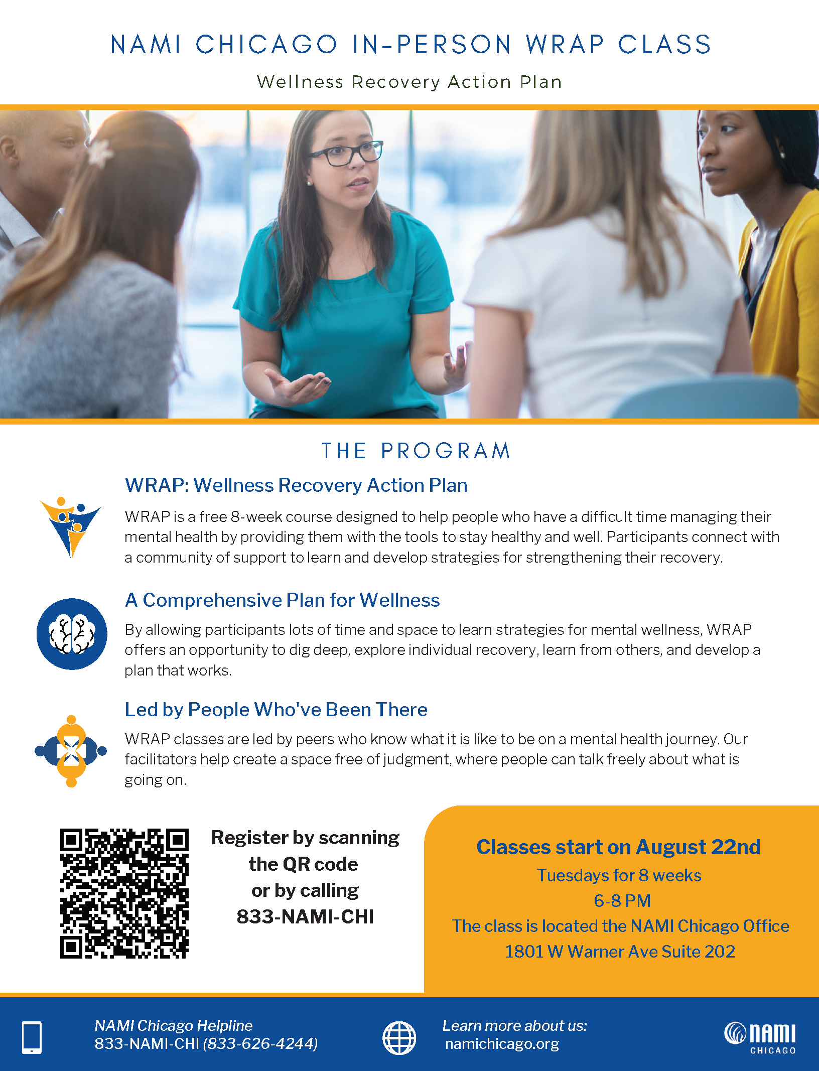 WRAP Class (8 Week Course) — NAMI Chicago