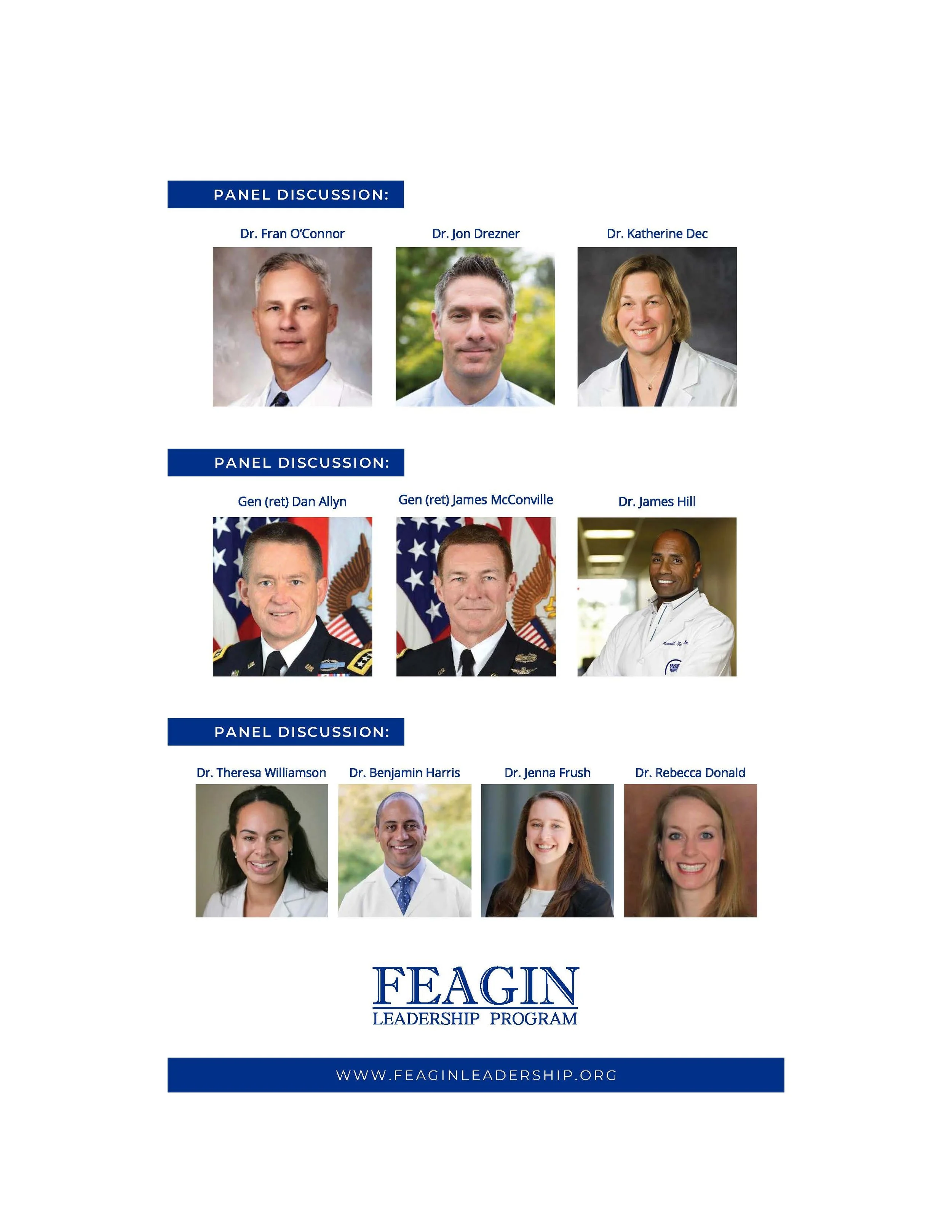 Schedule 2024 — Feagin Leadership Program