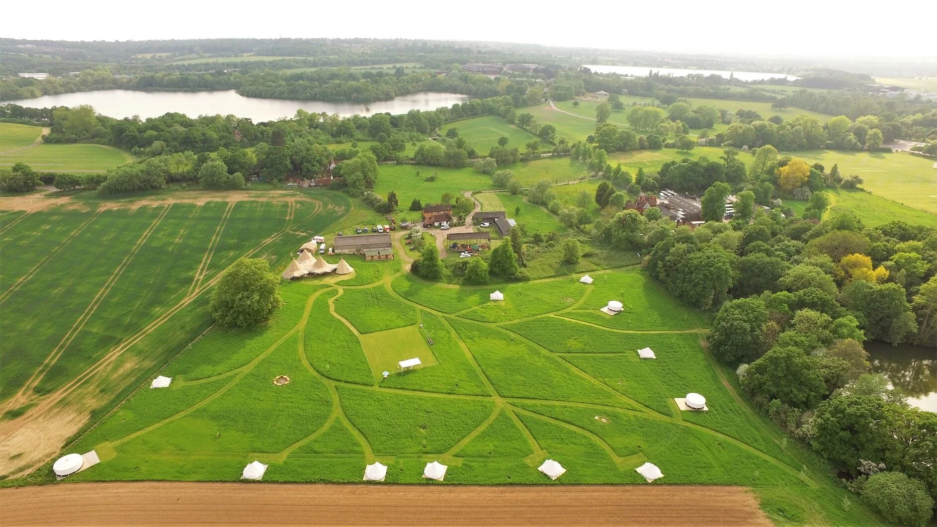 Home Farm Glamping Near London - London's Closest Glamping Site