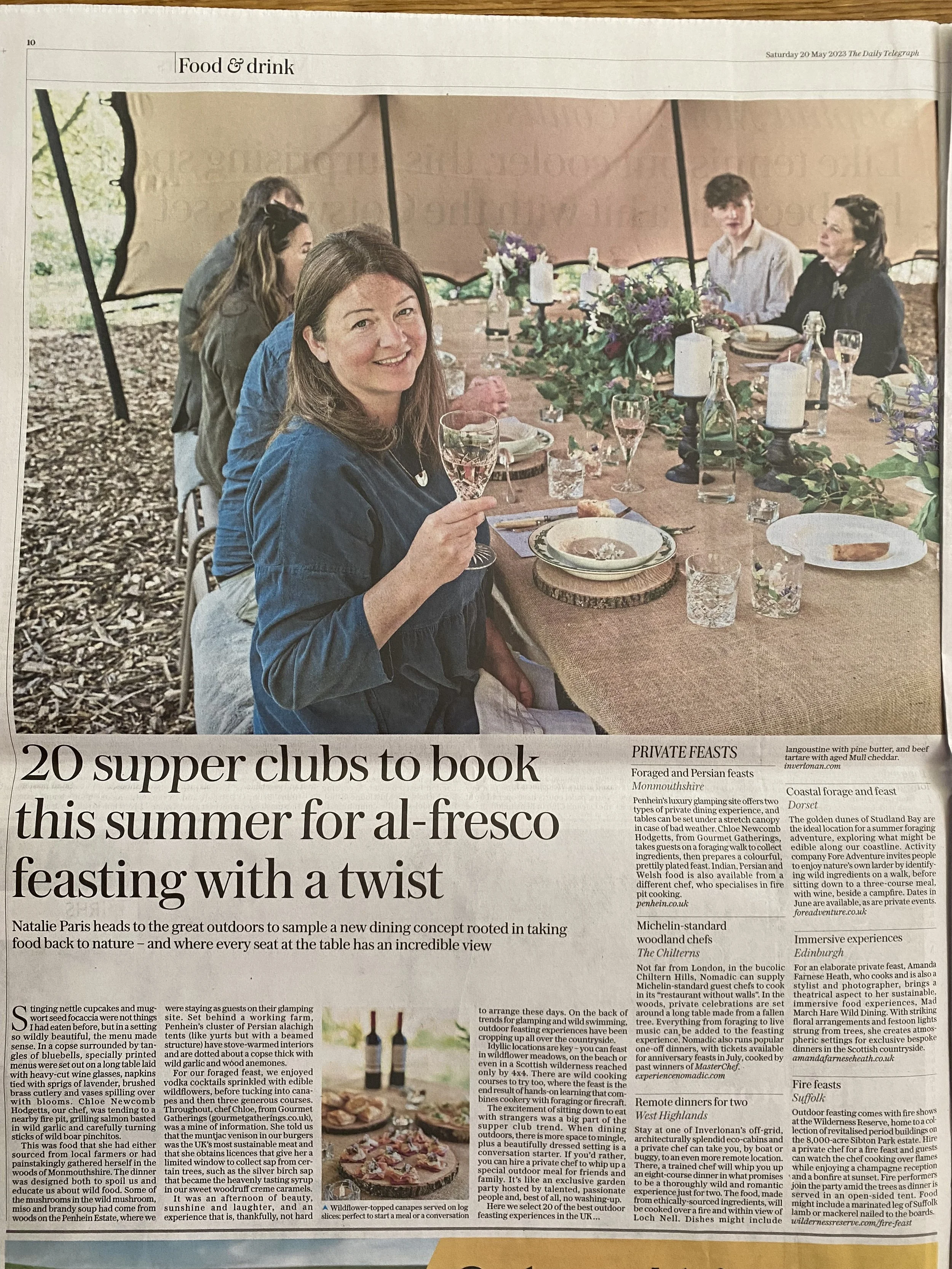 The Telegraph Saturday Supplement Home Farm Glamping the-telegraph-saturday-supplement-home-farm-glamping