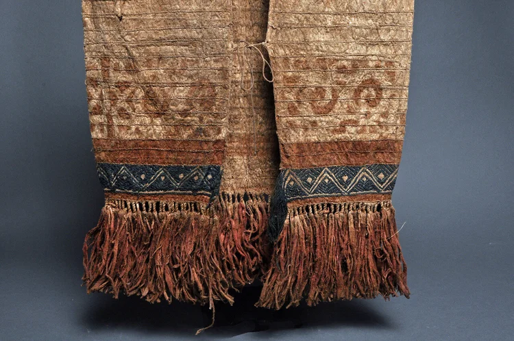 Kayan Men's Ceremonial Barkcloth Vest — TAD Tribal Art