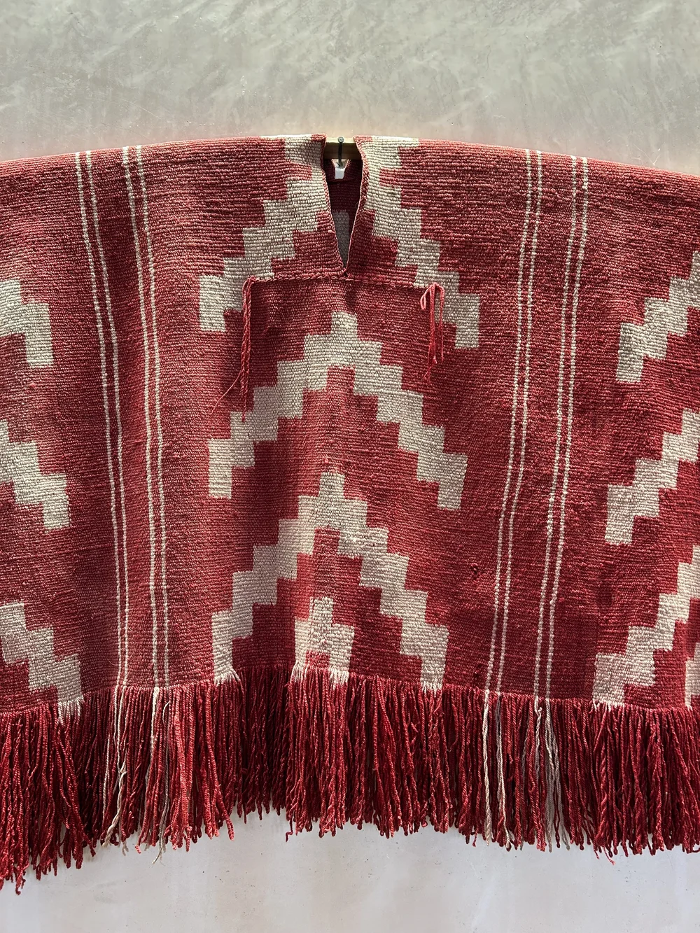 Mapuche Poncho — TAD Tribal Art