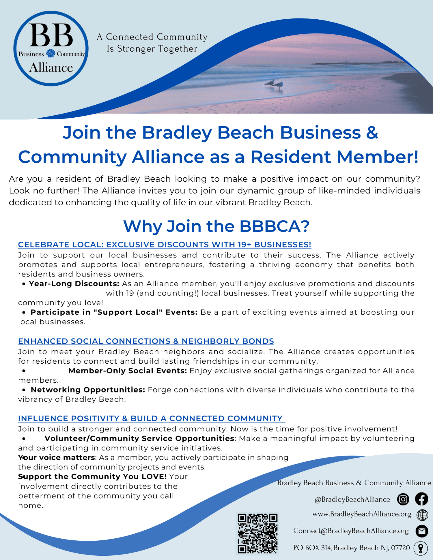 For Resident Members — Bradley Beach Business & Community Alliance