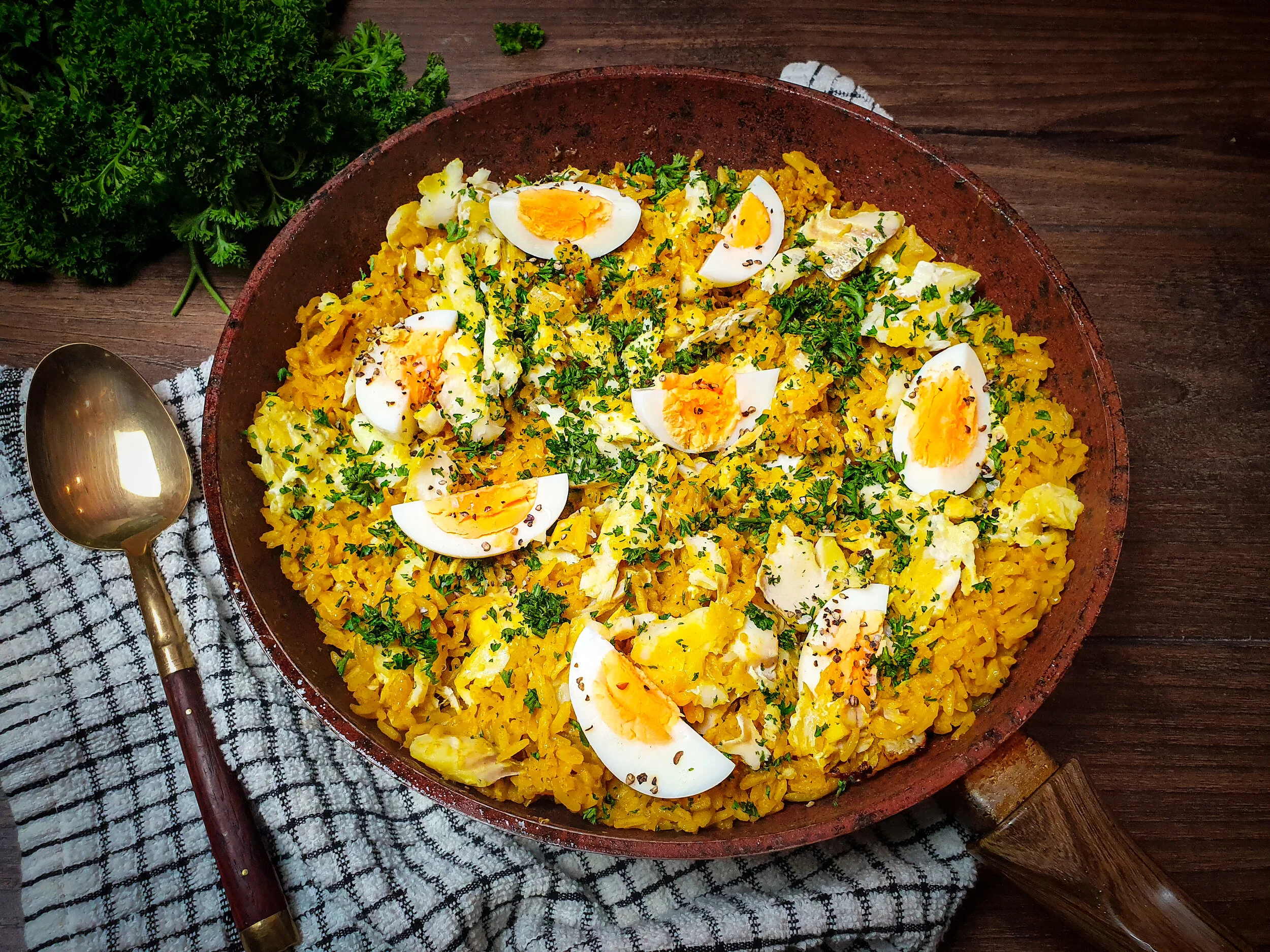Smoked Haddock Kedgeree — Dinner Smells Great