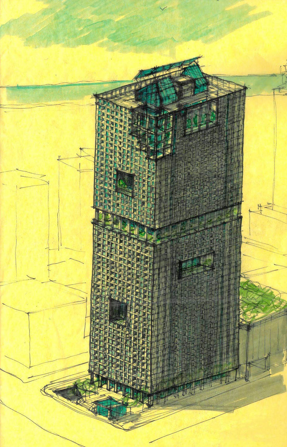 The Lightwell Office to Residential Conversion — Magnusson Architecture ...