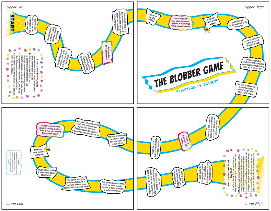 The Blobber Game: Free "Board" Game | Kesa Kivel Studios