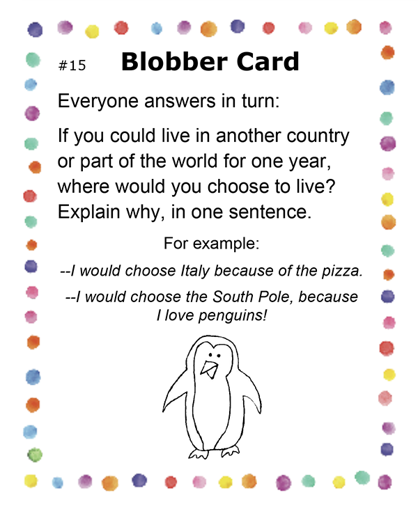 The Blobber Game: Free "Board" Game | Kesa Kivel Studios