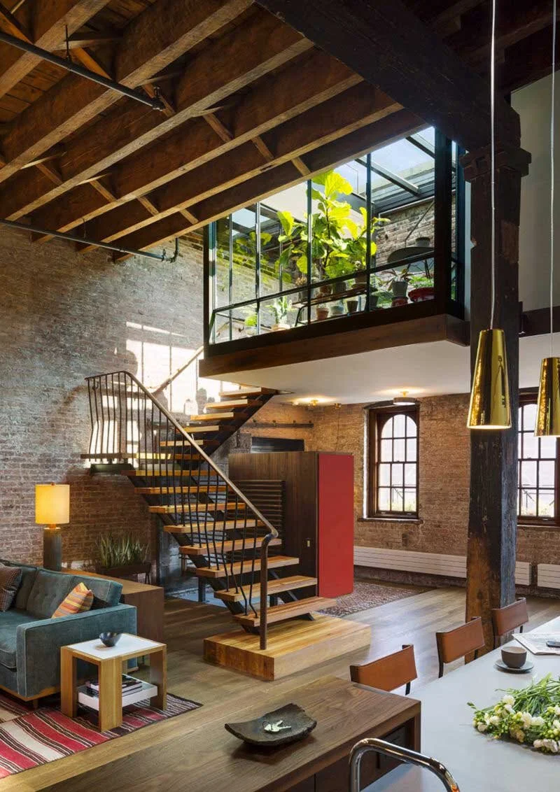 TOP Favorite LOFTS: Modern-Meets-Industrial Interiors + Designs ...