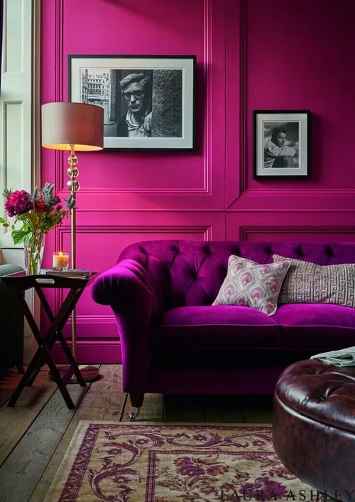 Magenta, Hot Pink, & Fuchsia Spaces Making Us MEGA Swoon — Firefly and ...
