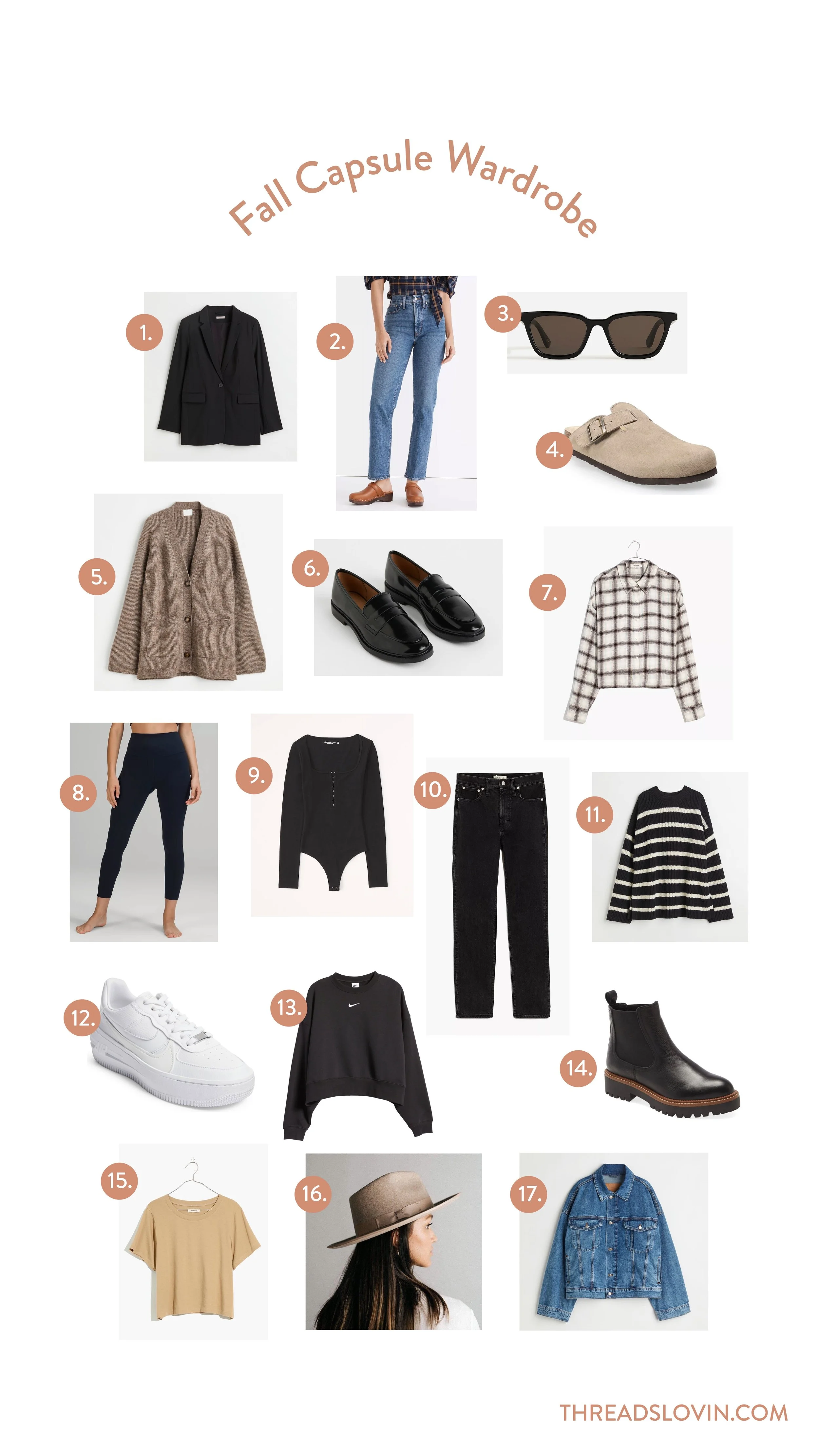 Fall Capsule Wardrobe — Threads Lovin'