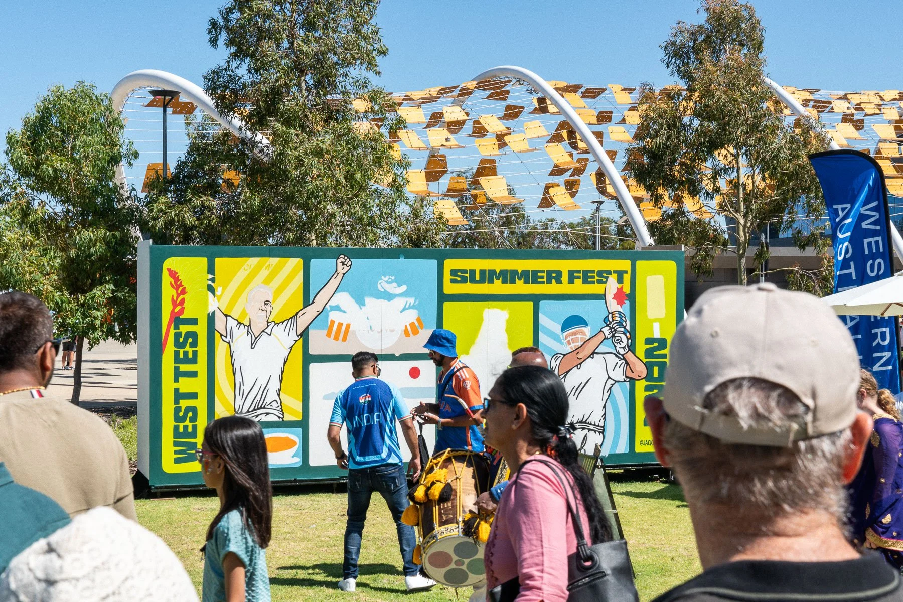 Cricket Aus - Perth Test Match — Jack and Josh