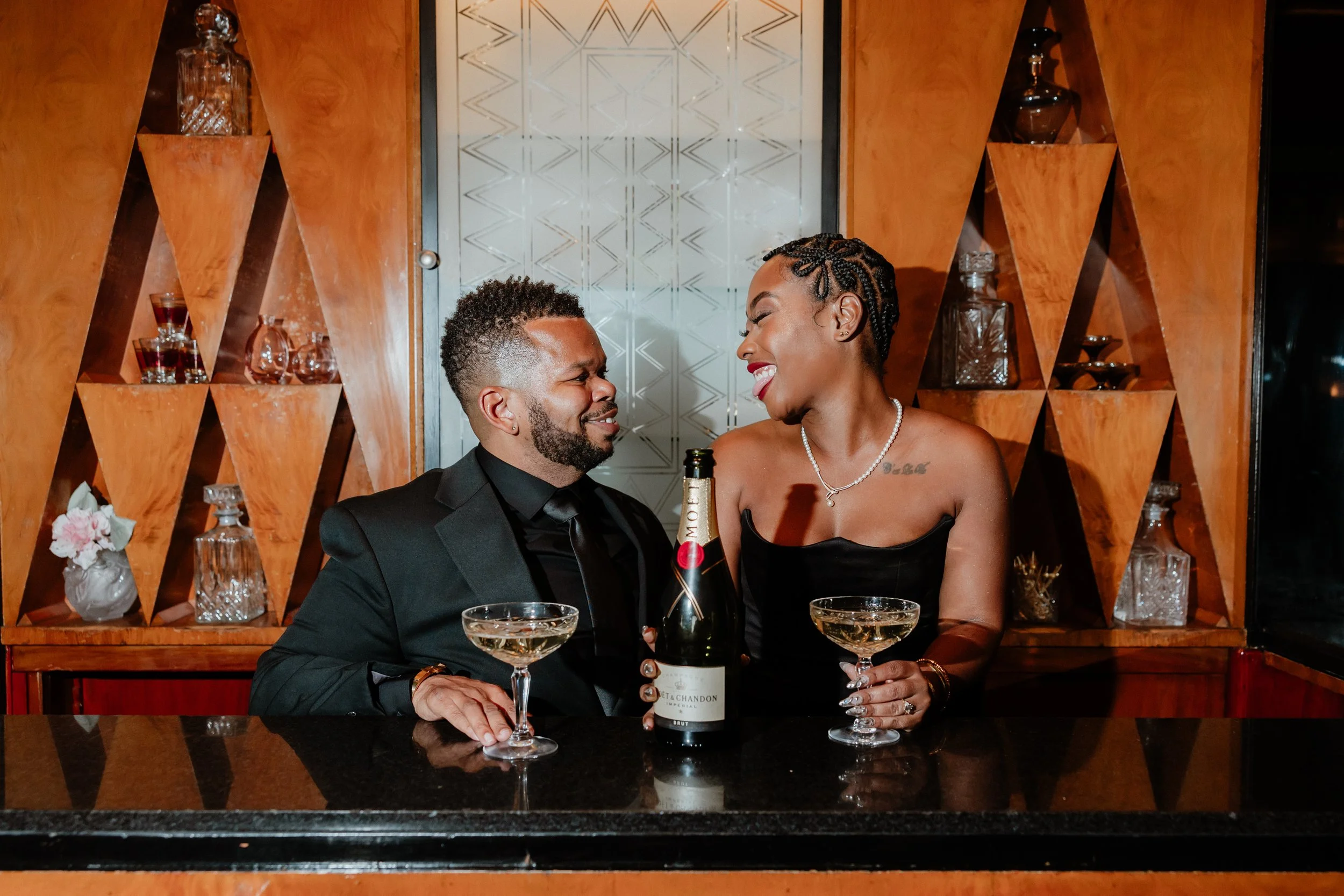 Love in the Heart of LA: Nikki & Courtney’s Engagement at The Oviatt ...