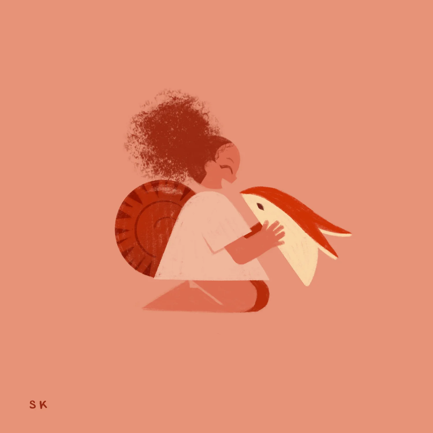 Snail Girl: Inktober 2019 — Sabrena Khadija