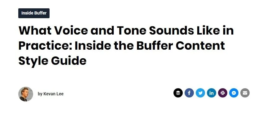 The Best Tone of Voice Examples We've Found (So Far) | The Way With Words